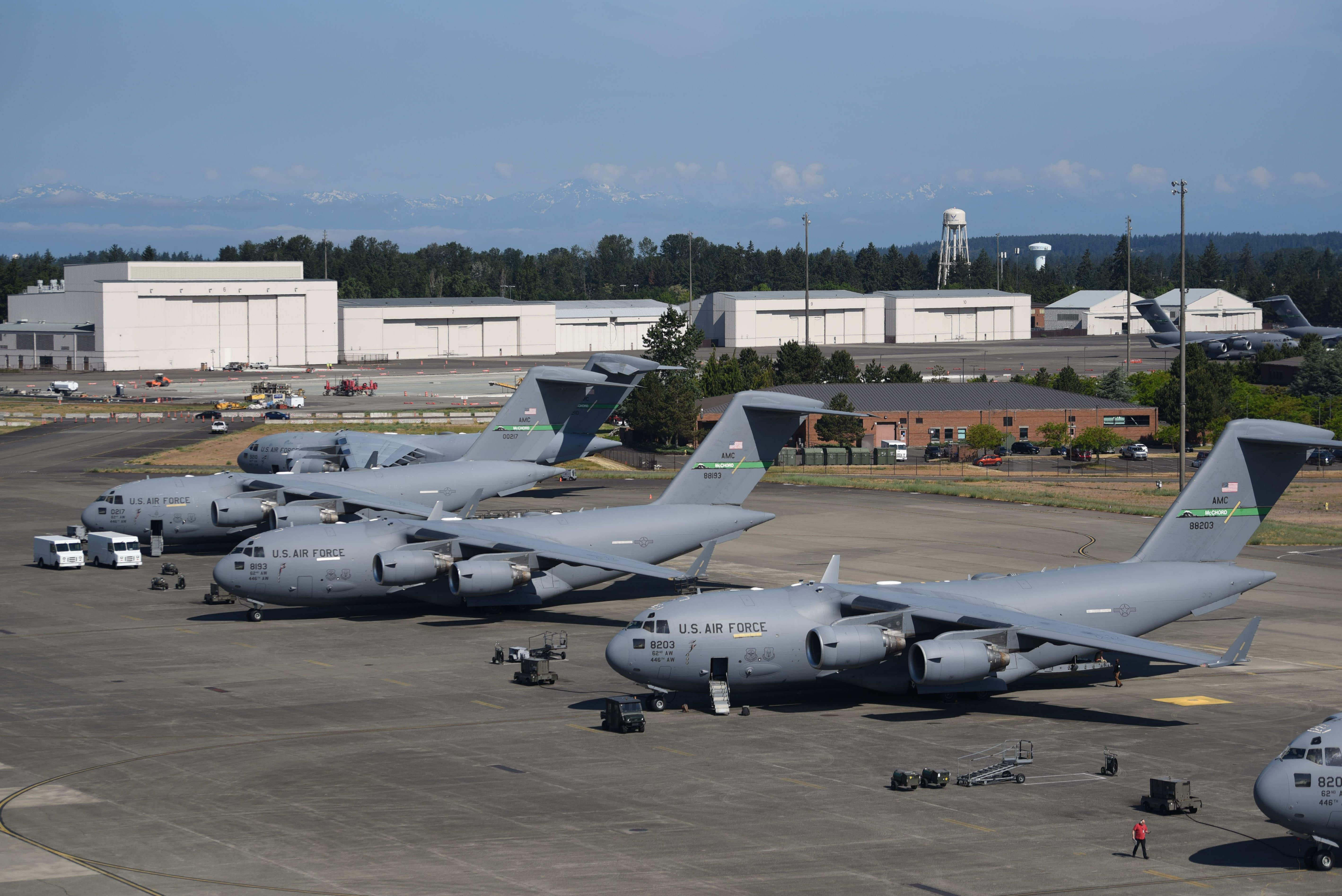 Look at all those C-17s!