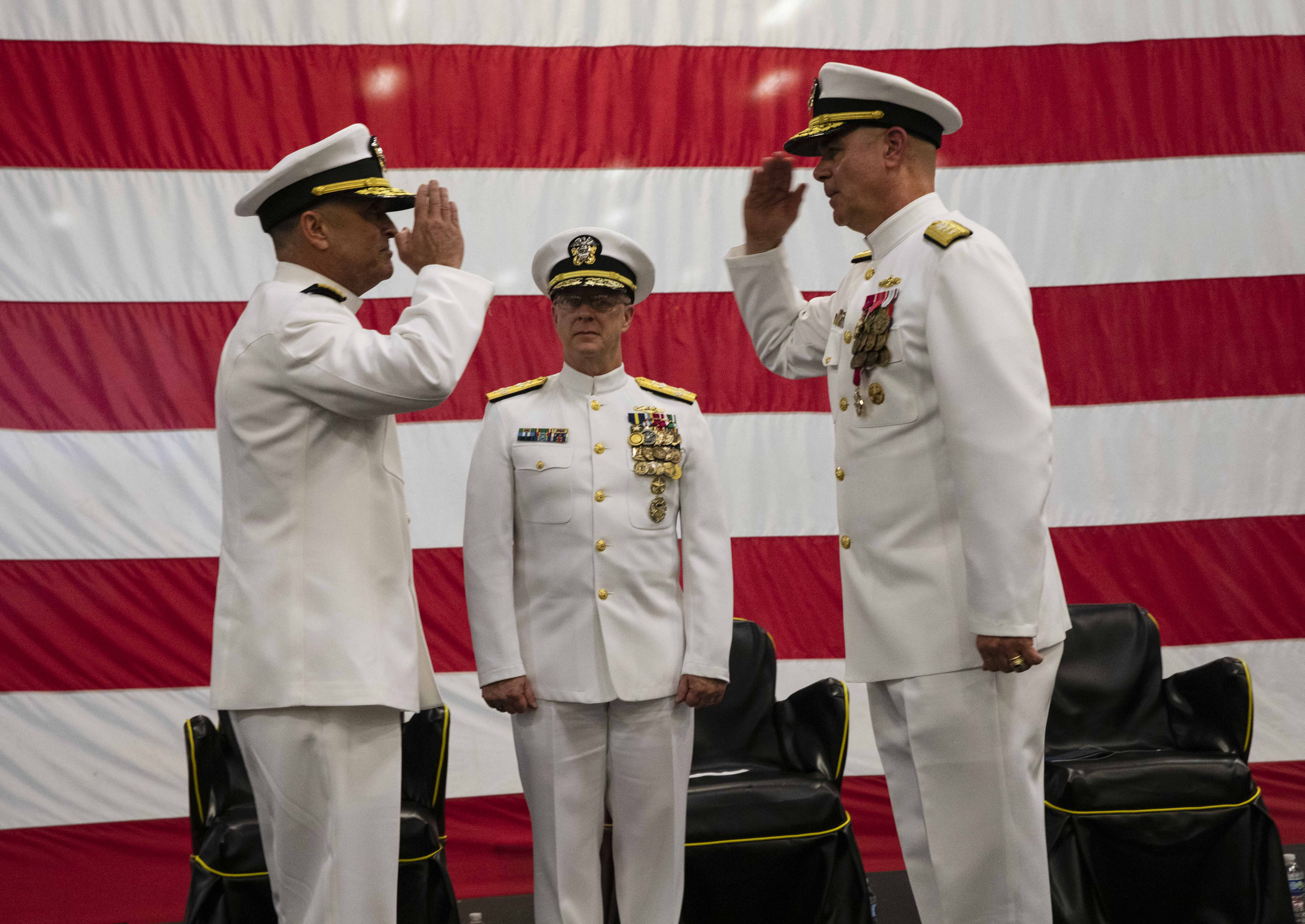 Naval Surface Force Atlantic Holds Change of Command Ceremony > U.S ...