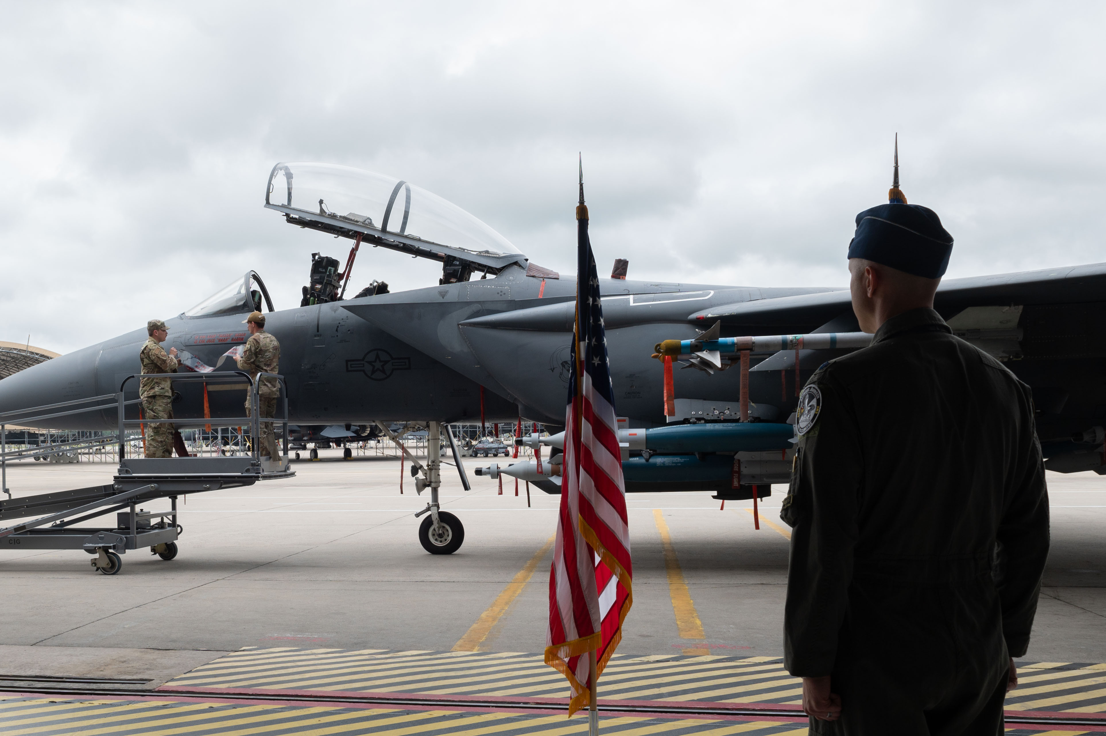 307th FS holds change of command ceremony > Seymour Johnson Air Force ...