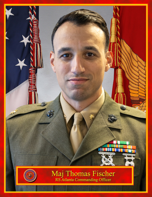 Maj. Thomas G. Fischer > 6th Marine Corps District > Biography