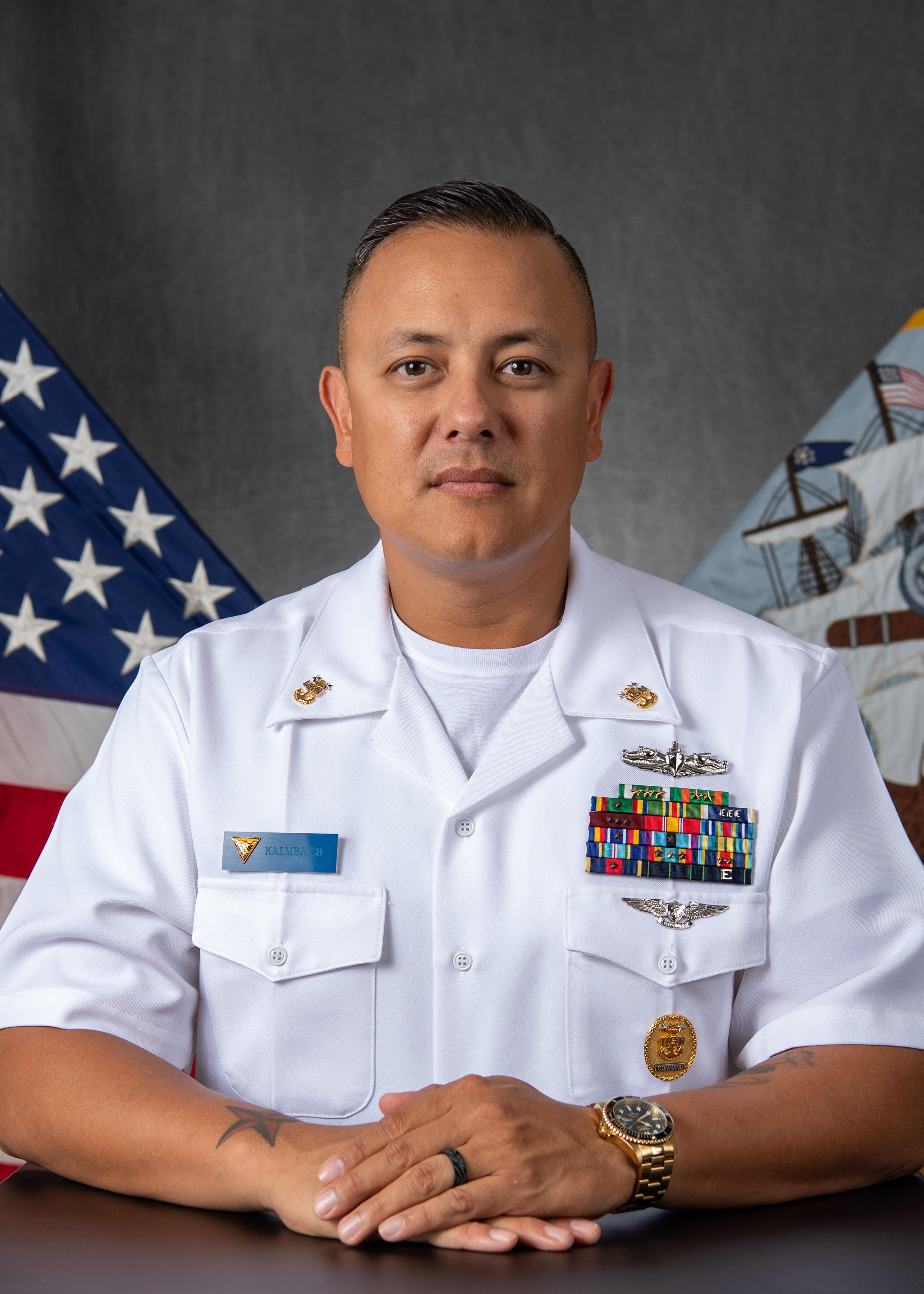COMMAND MASTER CHIEF WILLIAM F. KALMBACH