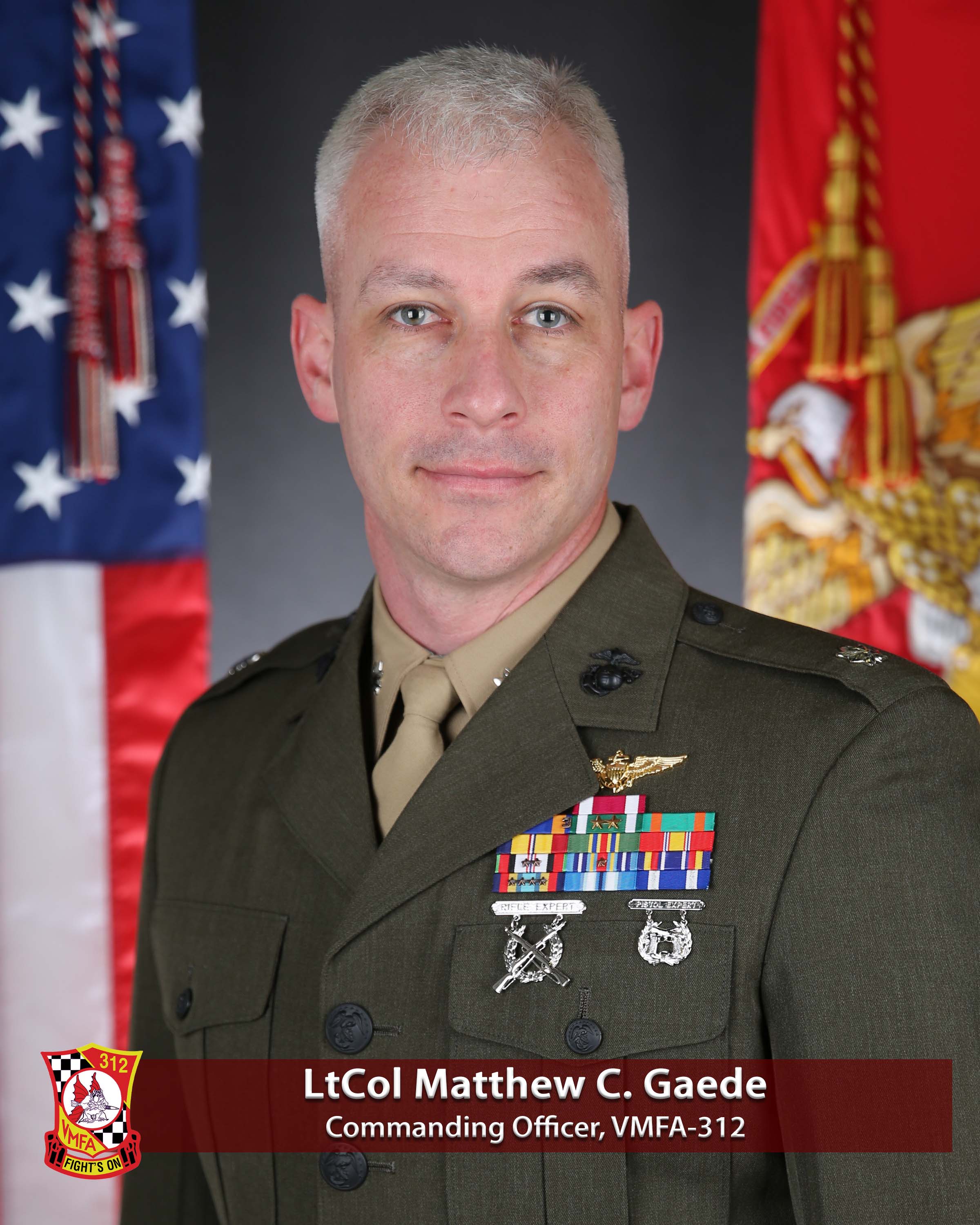 Lieutenant Colonel Matthew C. Gaede > 2nd Marine Aircraft Wing ...