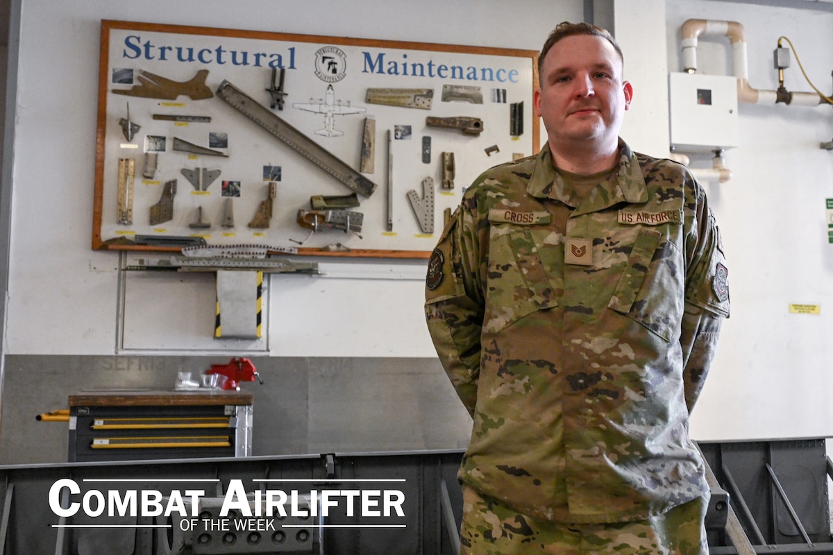 Combat Airlifter of the Week: Tech. Sgt. Derrick Cross > Little Rock ...