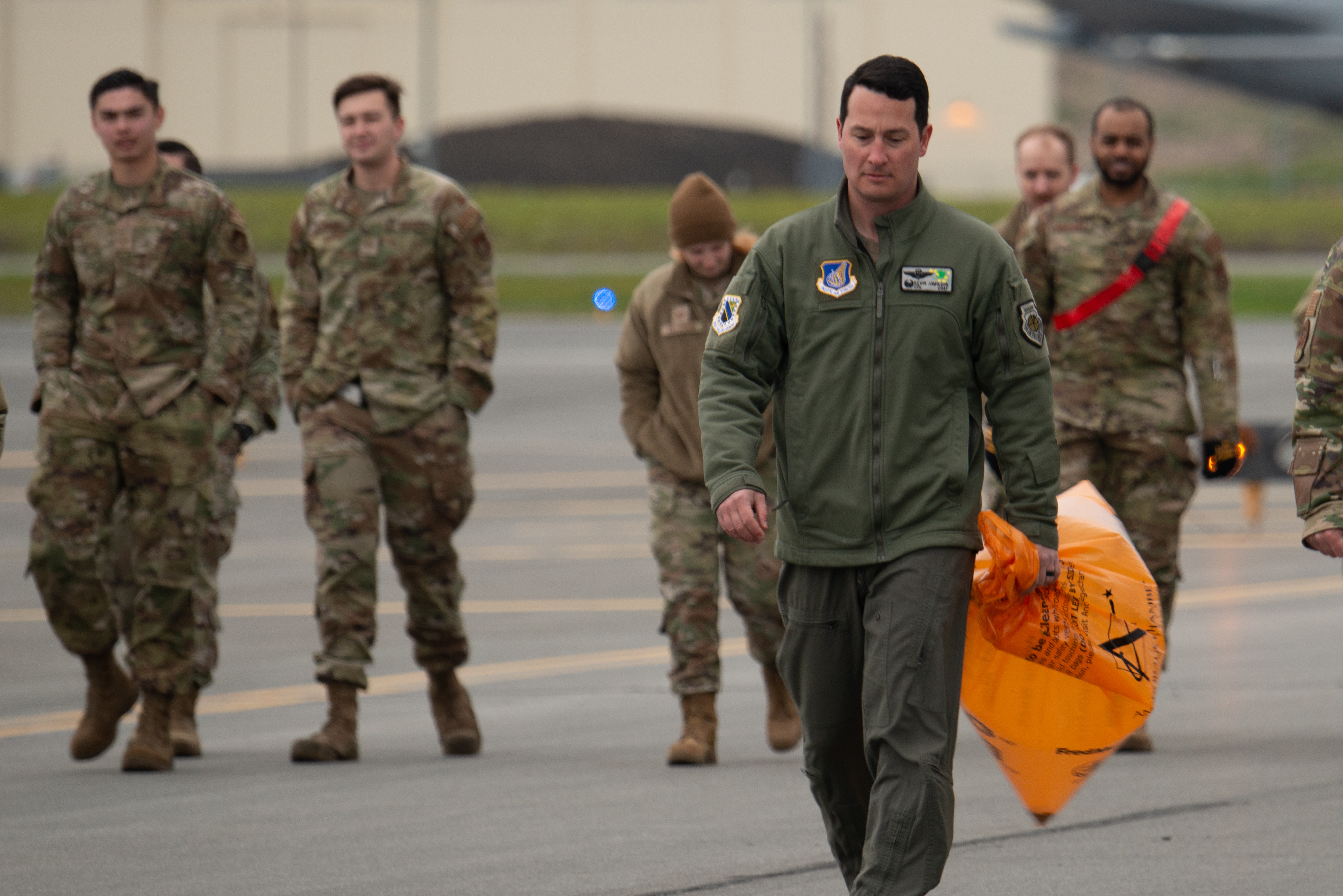 3rd Wing Airmen conduct FOD walk > 505th Command and Control Wing ...