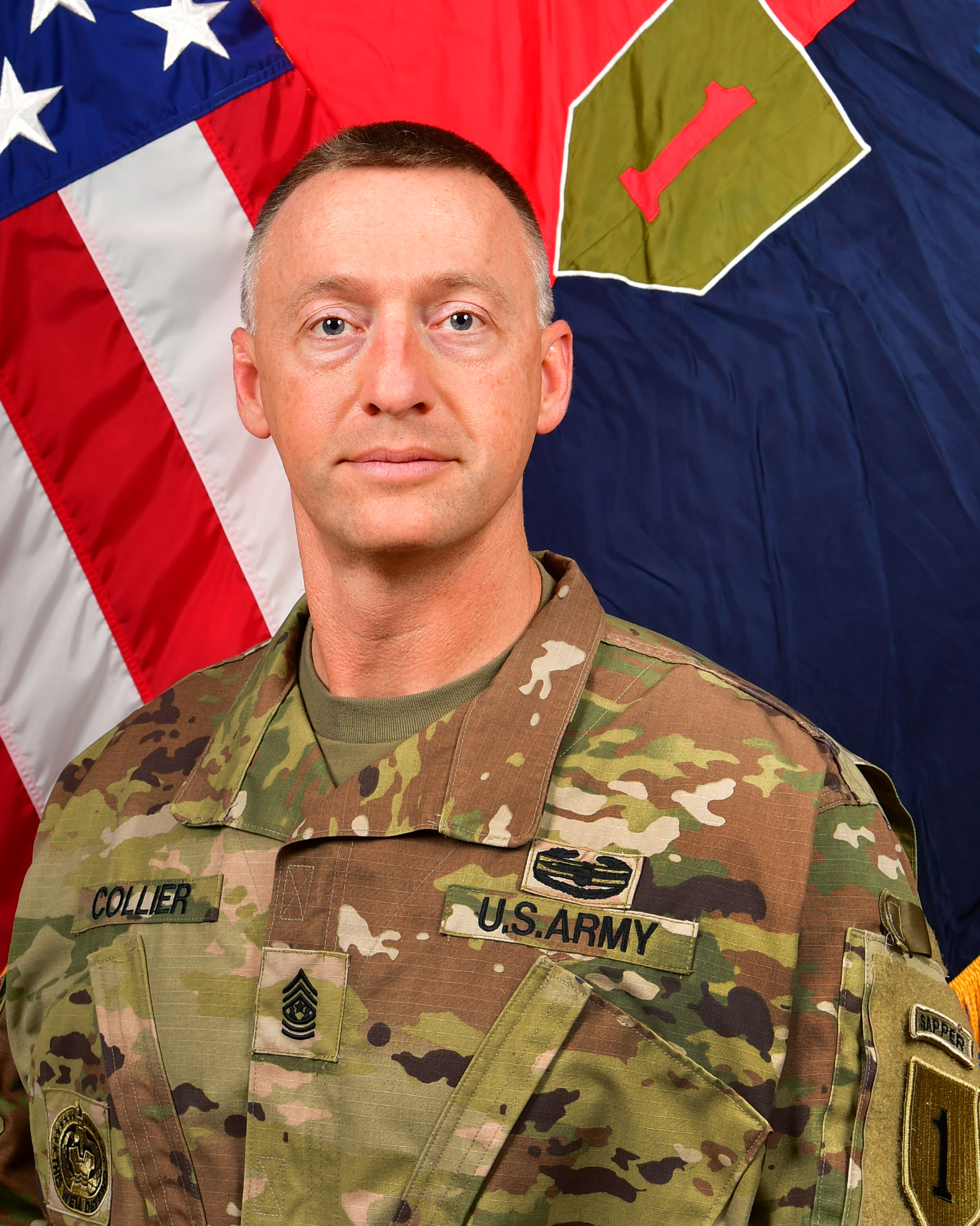 CSM DONALD S. COLLIER II > 1st Infantry Division > Leadership Display
