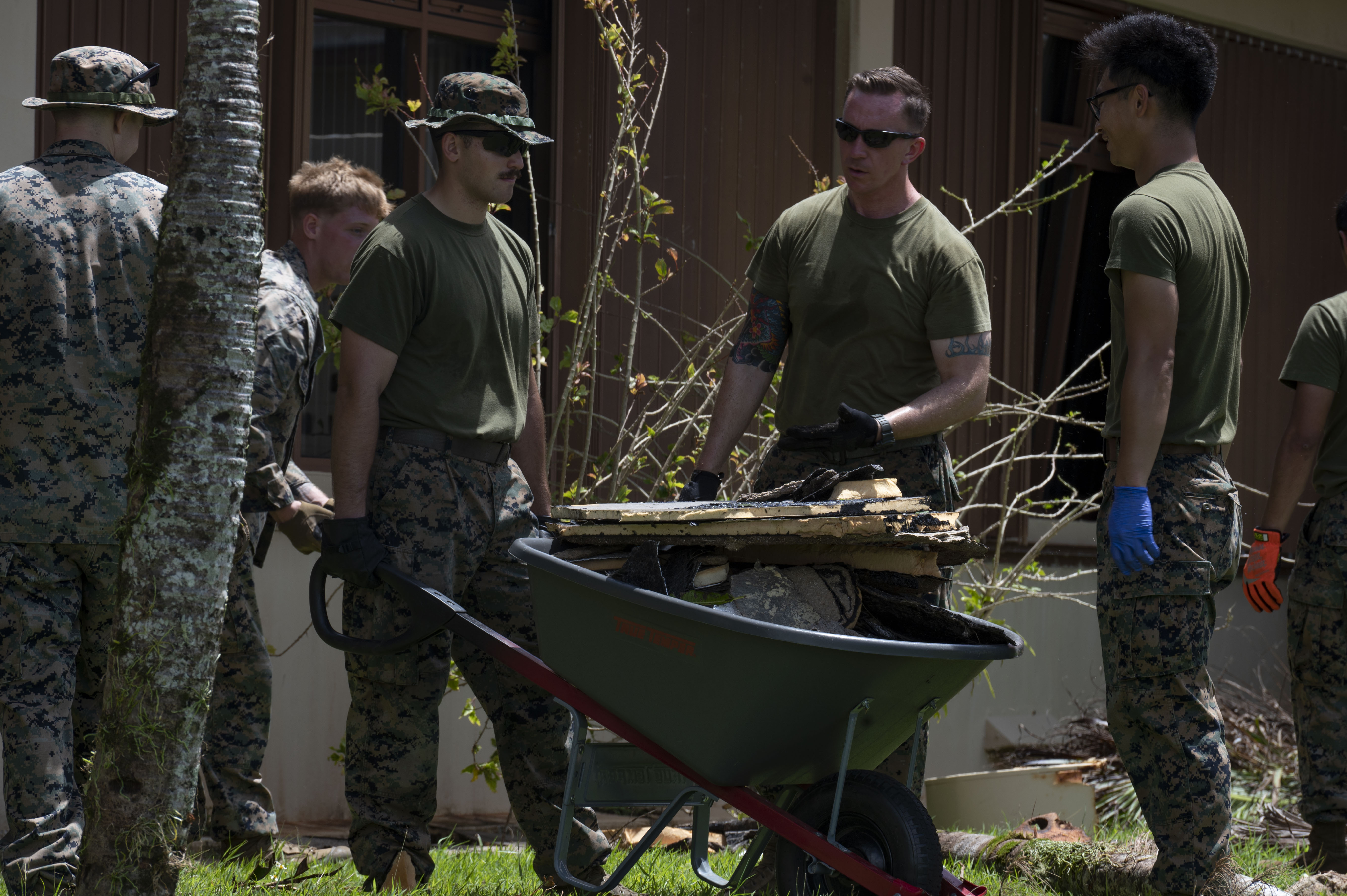 Marines assist in Typhoon Mawar recovery efforts > U.S. Marine Corps ...