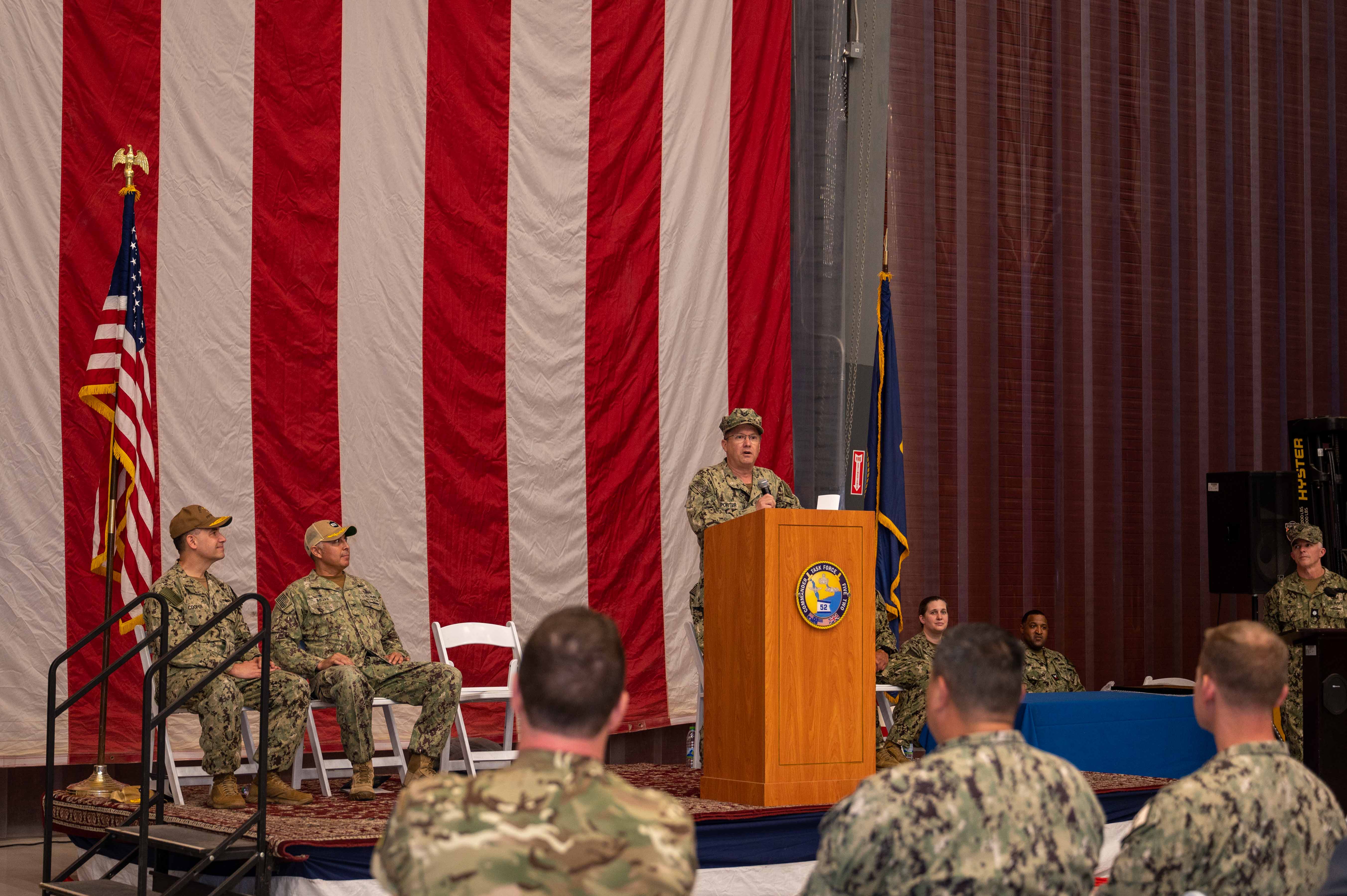 Task Force 52 Welcomes New Commander > U.S. Naval Forces Central ...