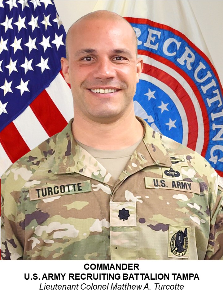 Tampa Recruiting Battalion Commander U S Army Recruiting Command