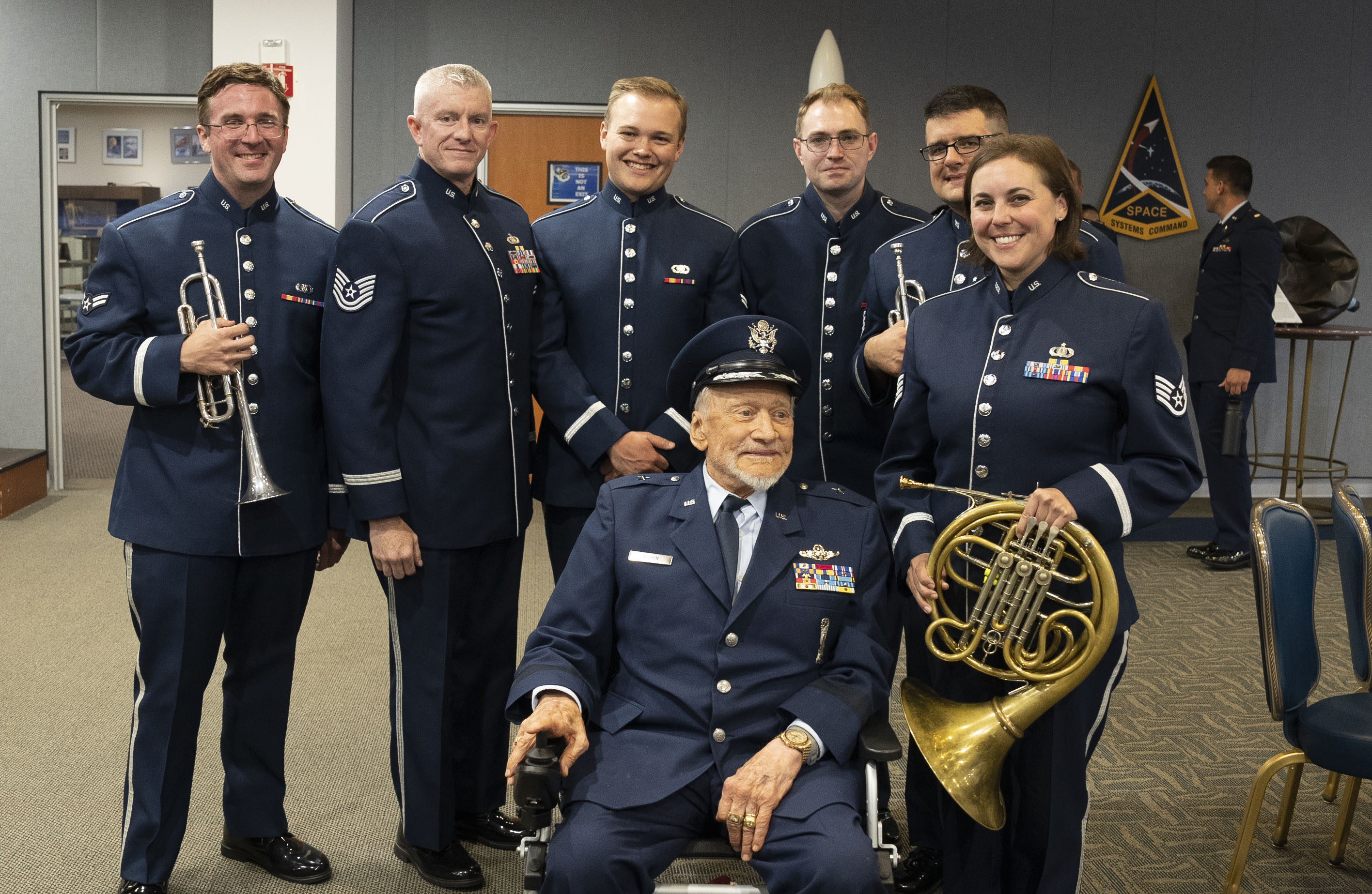 Band of the Golden West Supports Buzz Aldrin Promotion