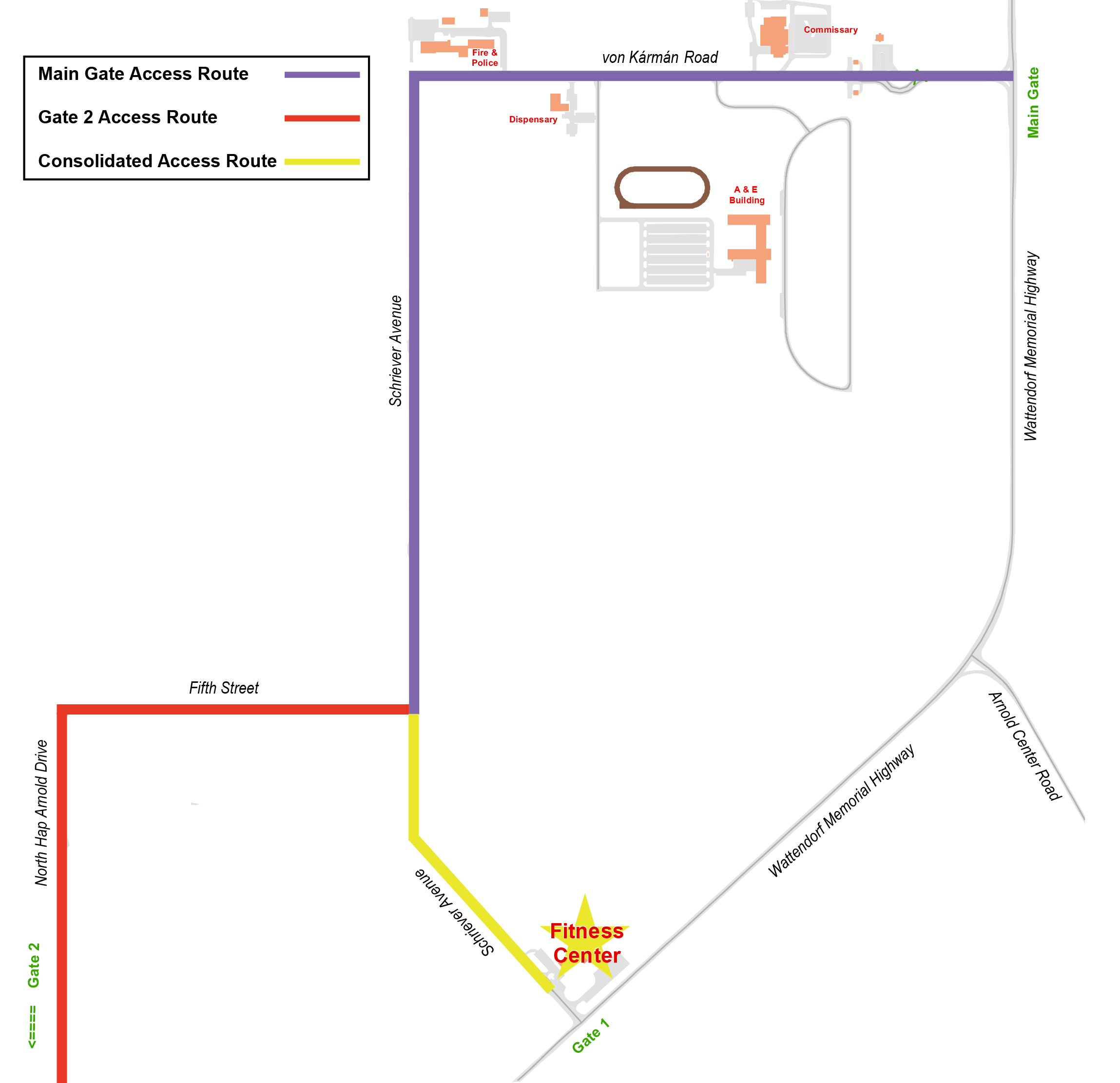 Arnold AFB Fitness Center access changed to improve base security ...