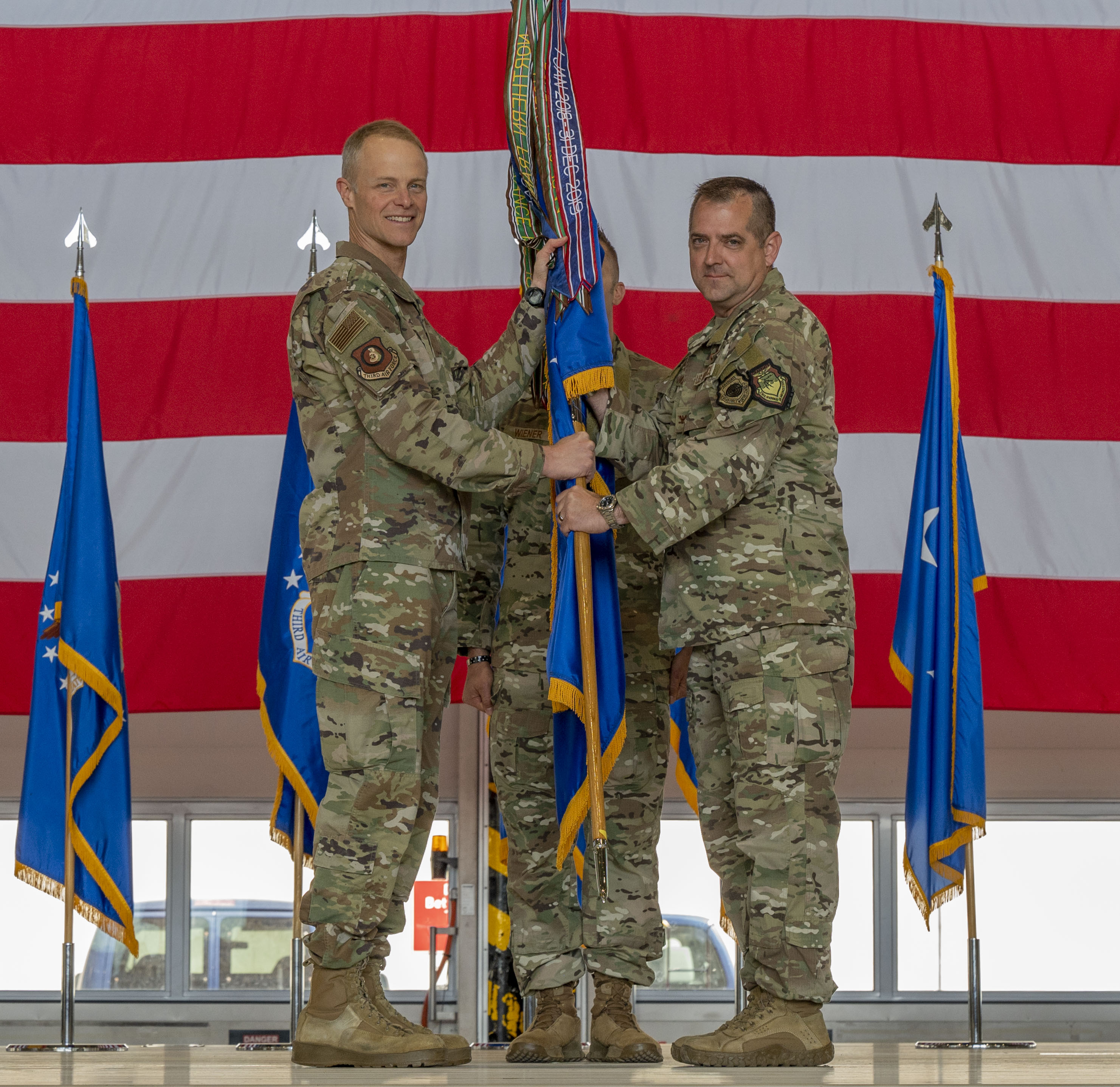 4 ceremonies highlight big changes for 435th AGOW > Ramstein Air Base ...