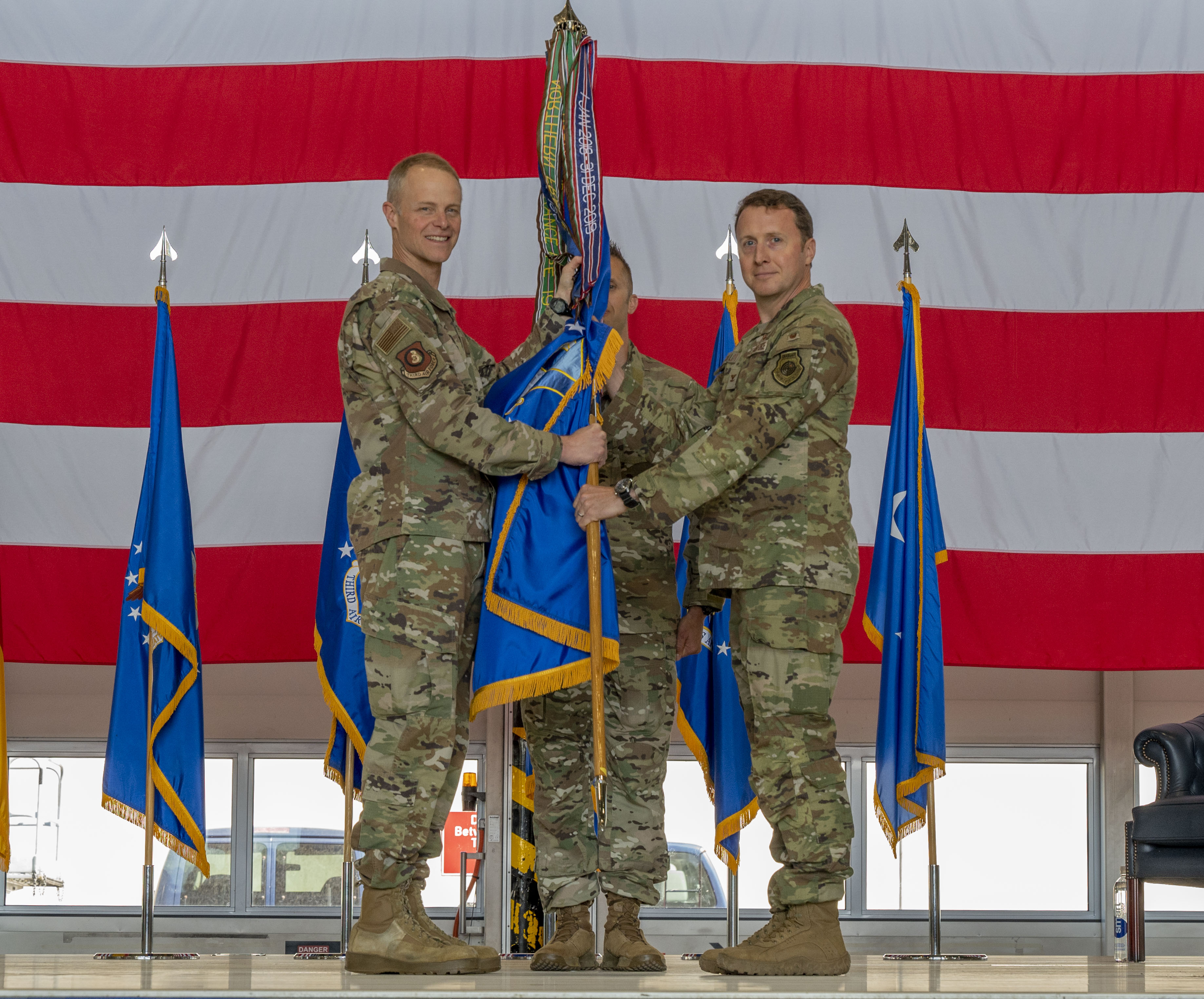 4 ceremonies highlight big changes for 435th AGOW > Ramstein Air Base ...