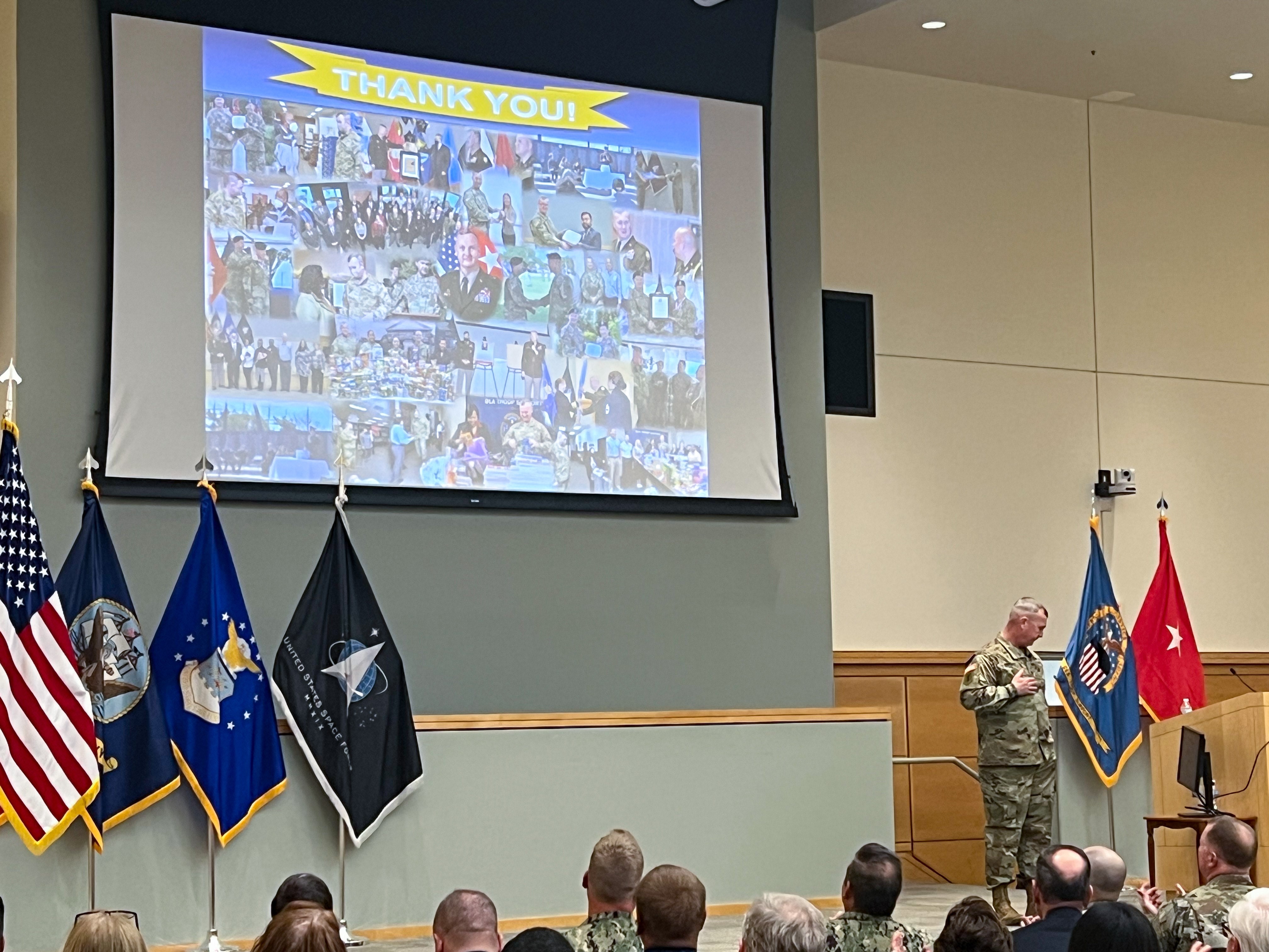 Brig. Gen. Shirley hosts last DLA Troop Support town hall