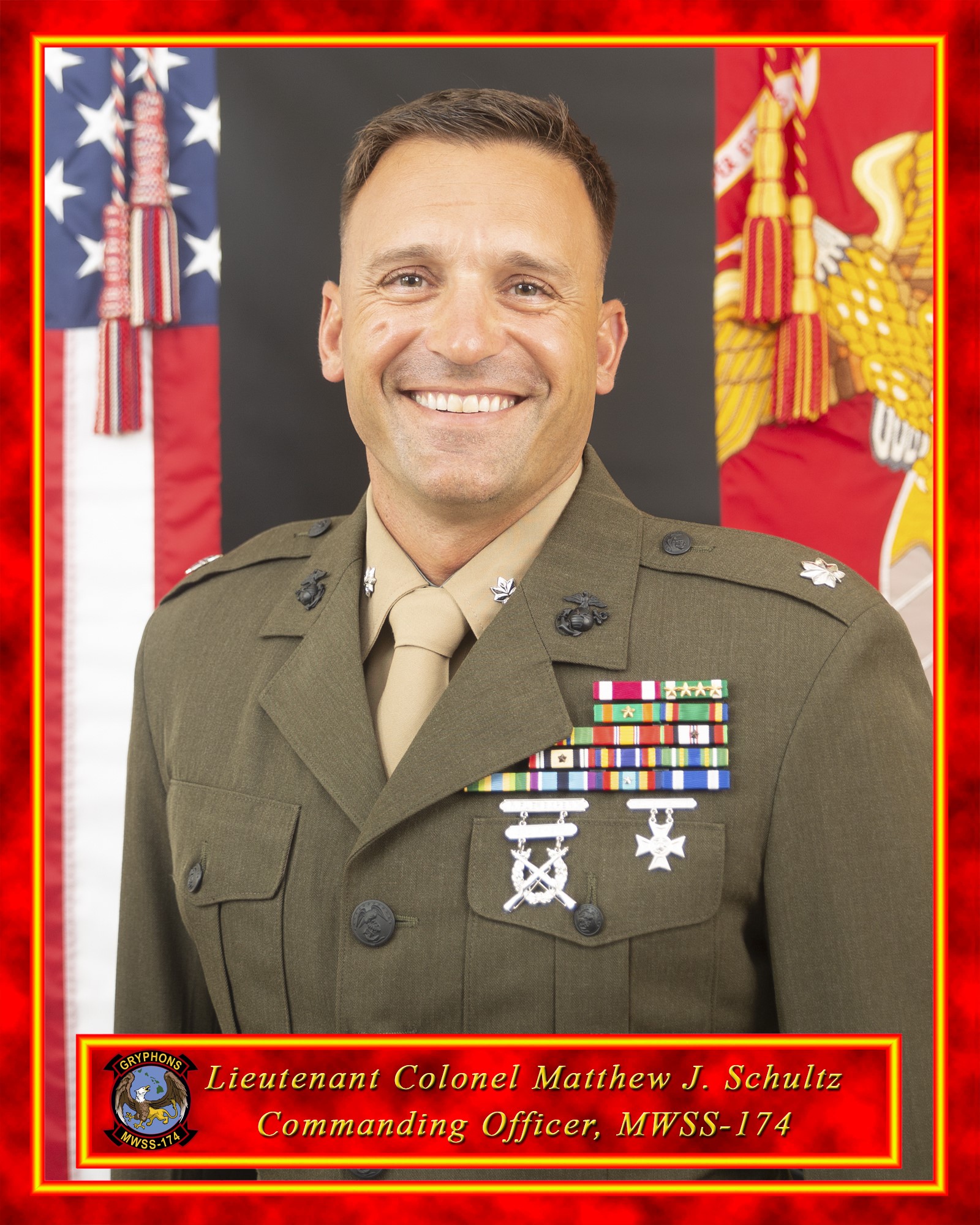Lieutenant Colonel Matthew Schultz 1st Marine Aircraft Wing Biography