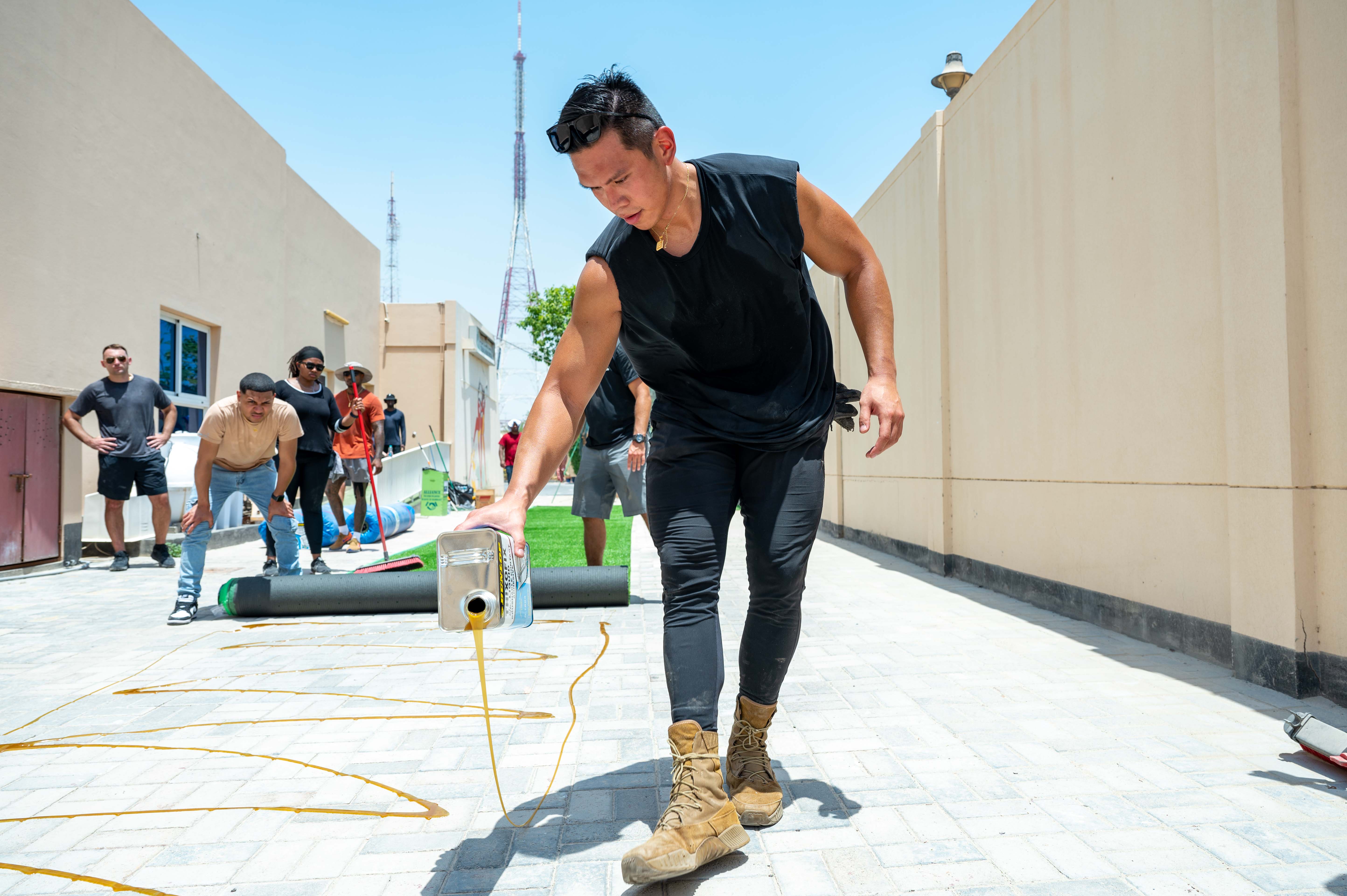 U.S. Service Members in Bahrain Assist Local Non-Profit in Volunteer ...