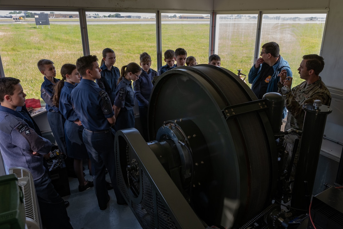Team Mildenhall hosts RAF air cadets > Royal Air Force Mildenhall > RAF Mildenhall News