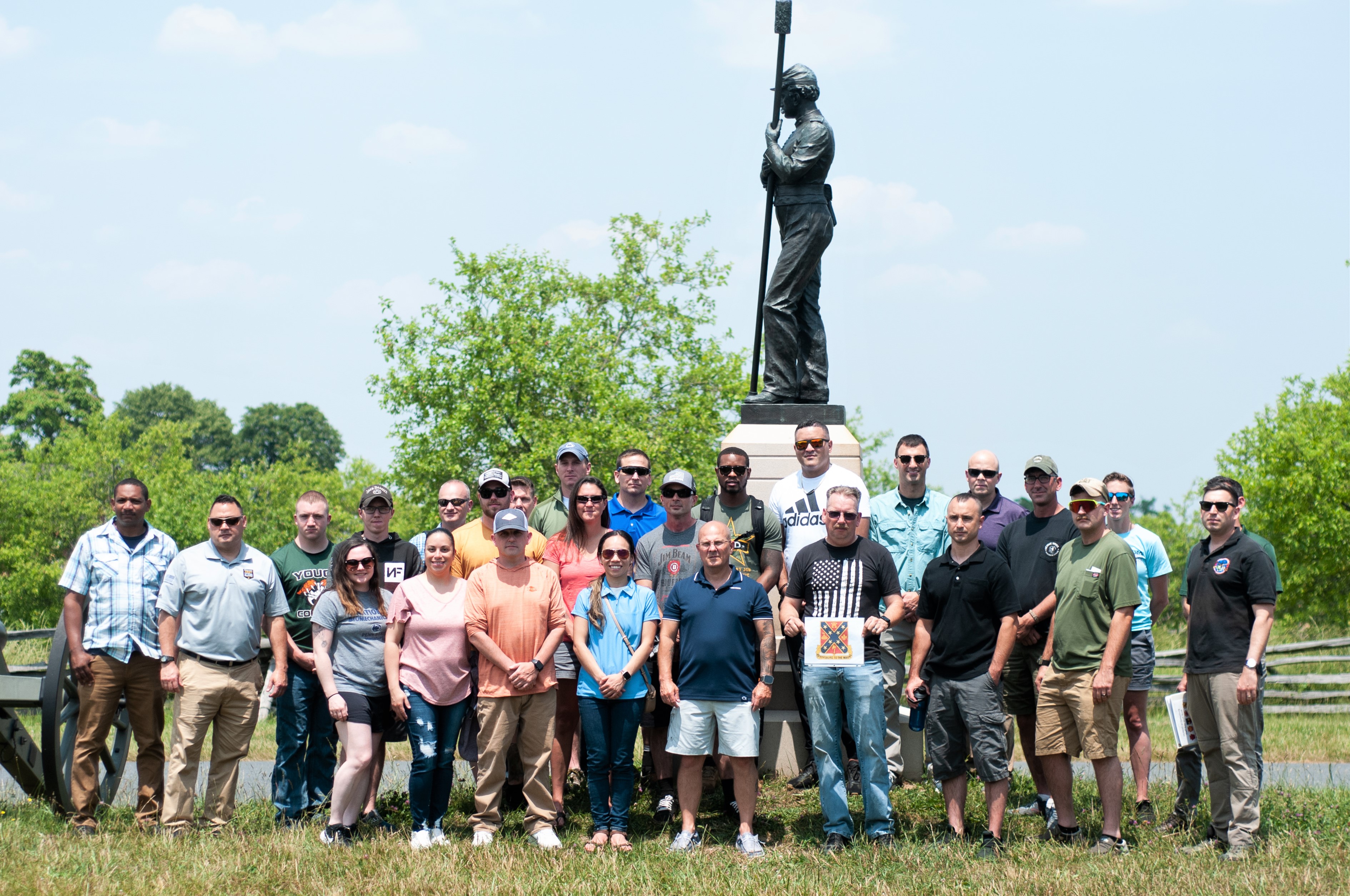 A journey through history: 166th Regiment takes staff ride at ...