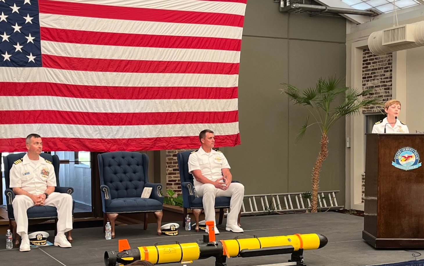 Commander Casey J. Gon Takes Command of Fleet Survey Team > Naval ...