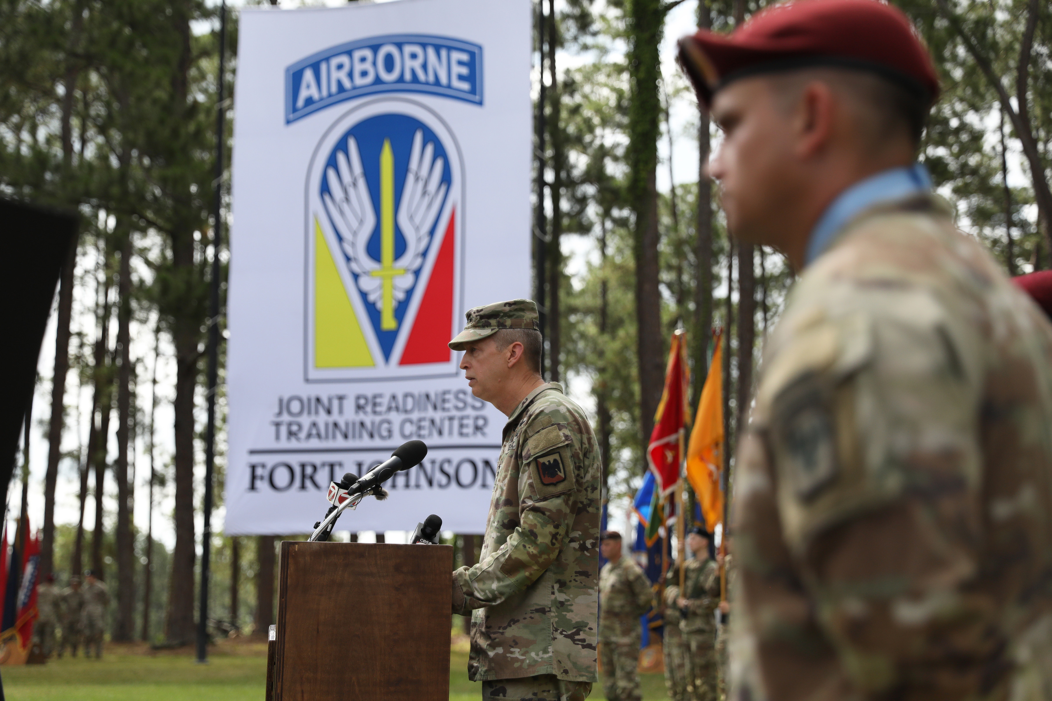 A tale of two battle buddies: Fort Johnson renaming ceremony hits home ...