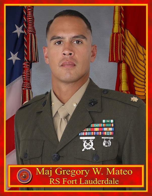 Major Gregory W. Mateo > 6th Marine Corps District > Leaders