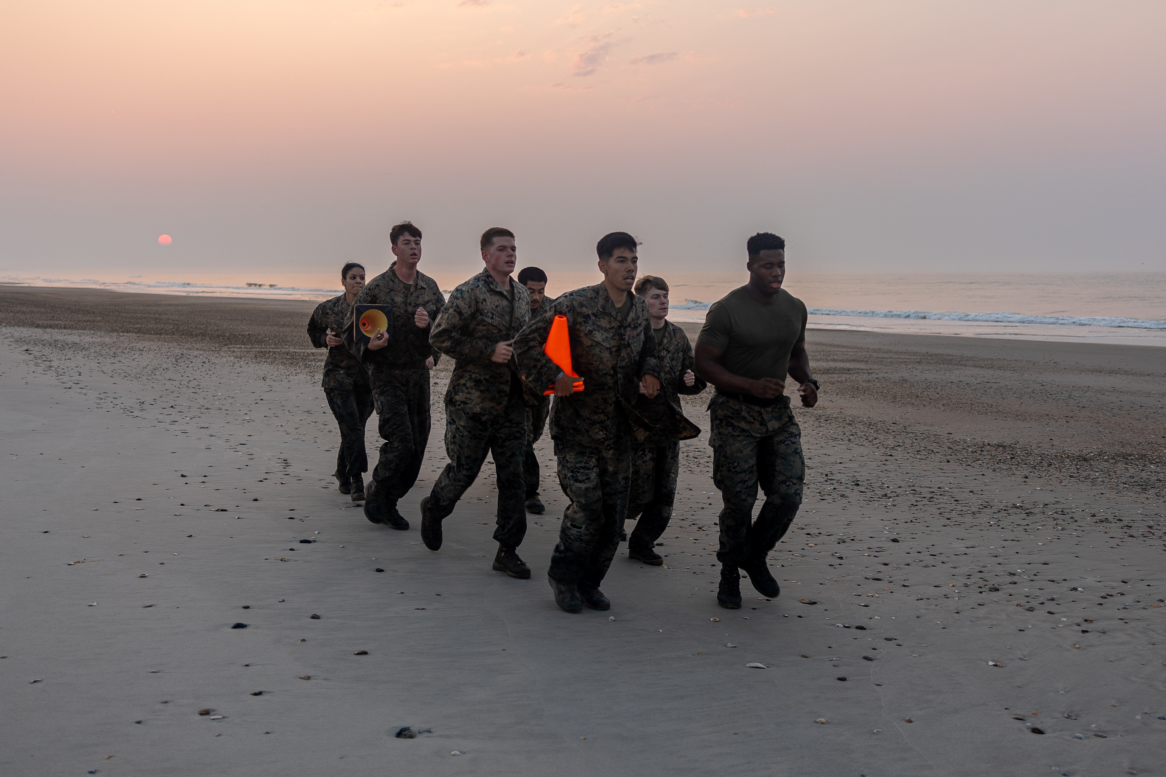 Lean on Me: Marines Bond at the Beach > U.S. Department of War > Story ...