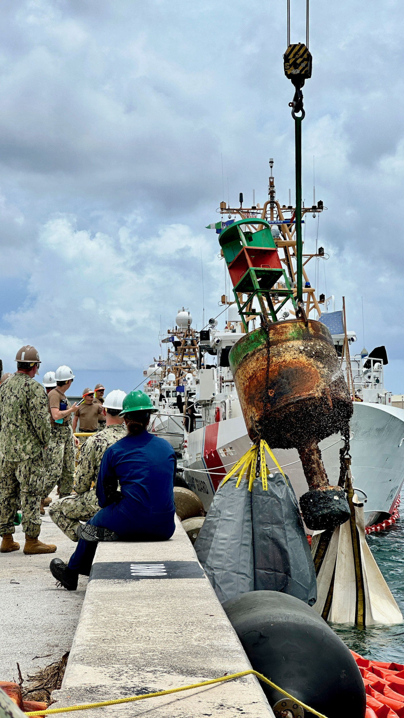 U.S. Coast Guard, partners continues response to vessels and aids ...