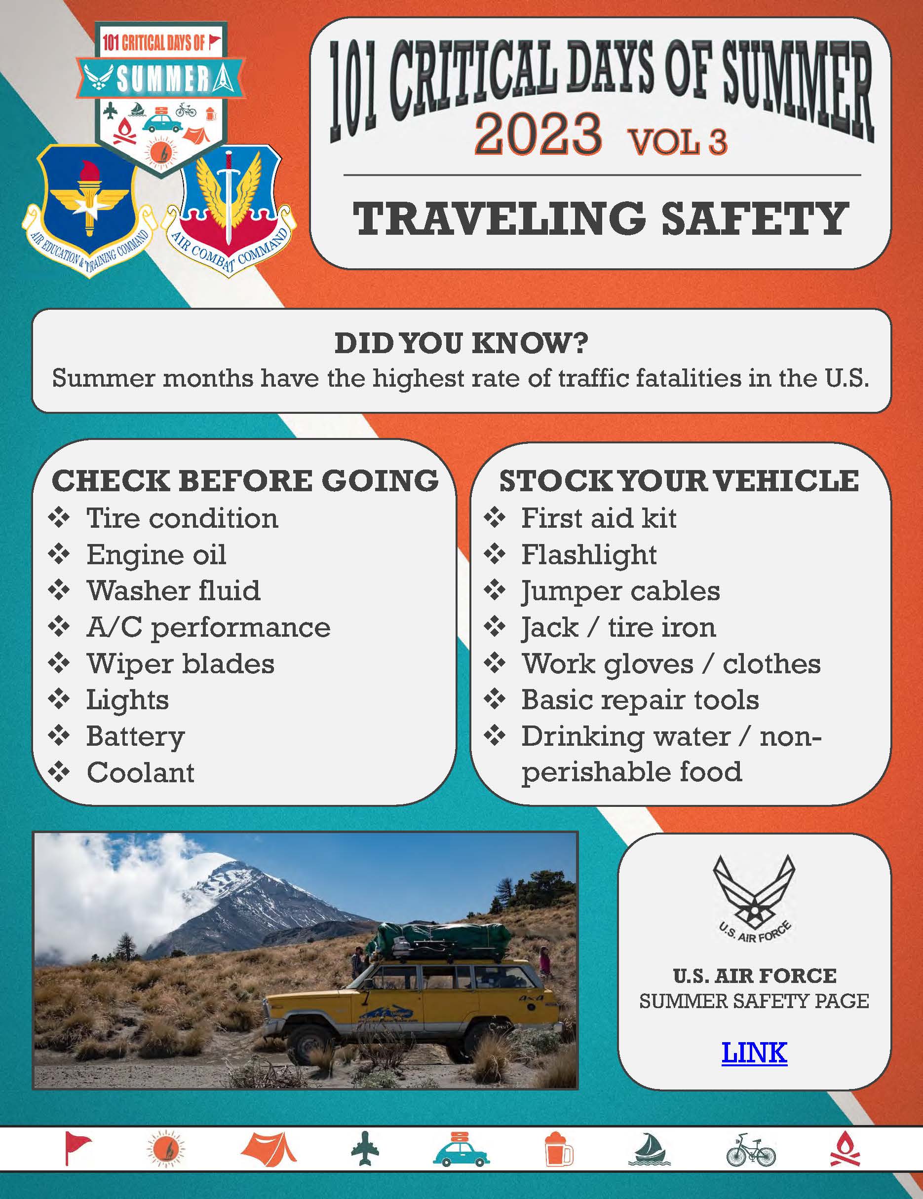 101 Critical Days of Summer - Traveling Safety