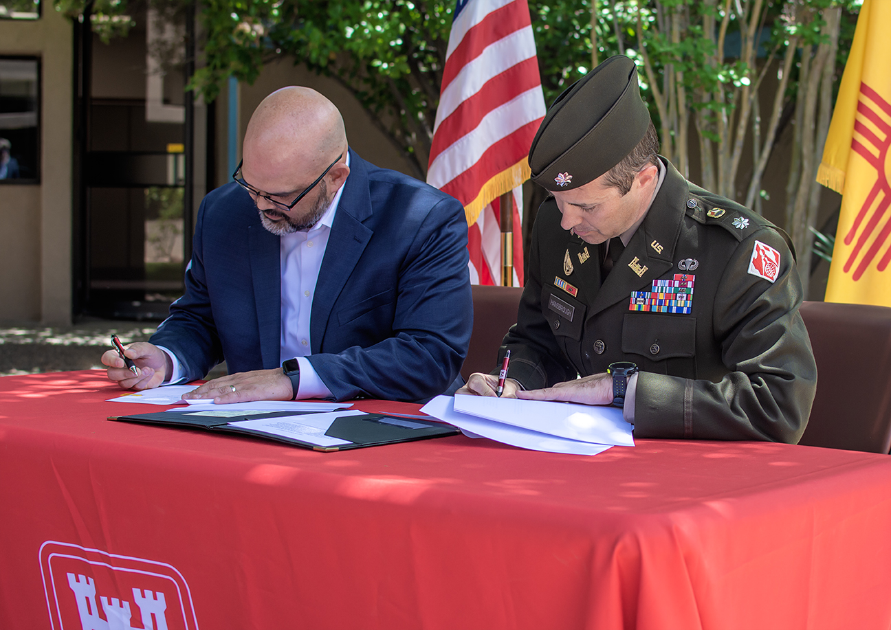 USACE’s Albuquerque District signs design agreement for Middle Rio ...
