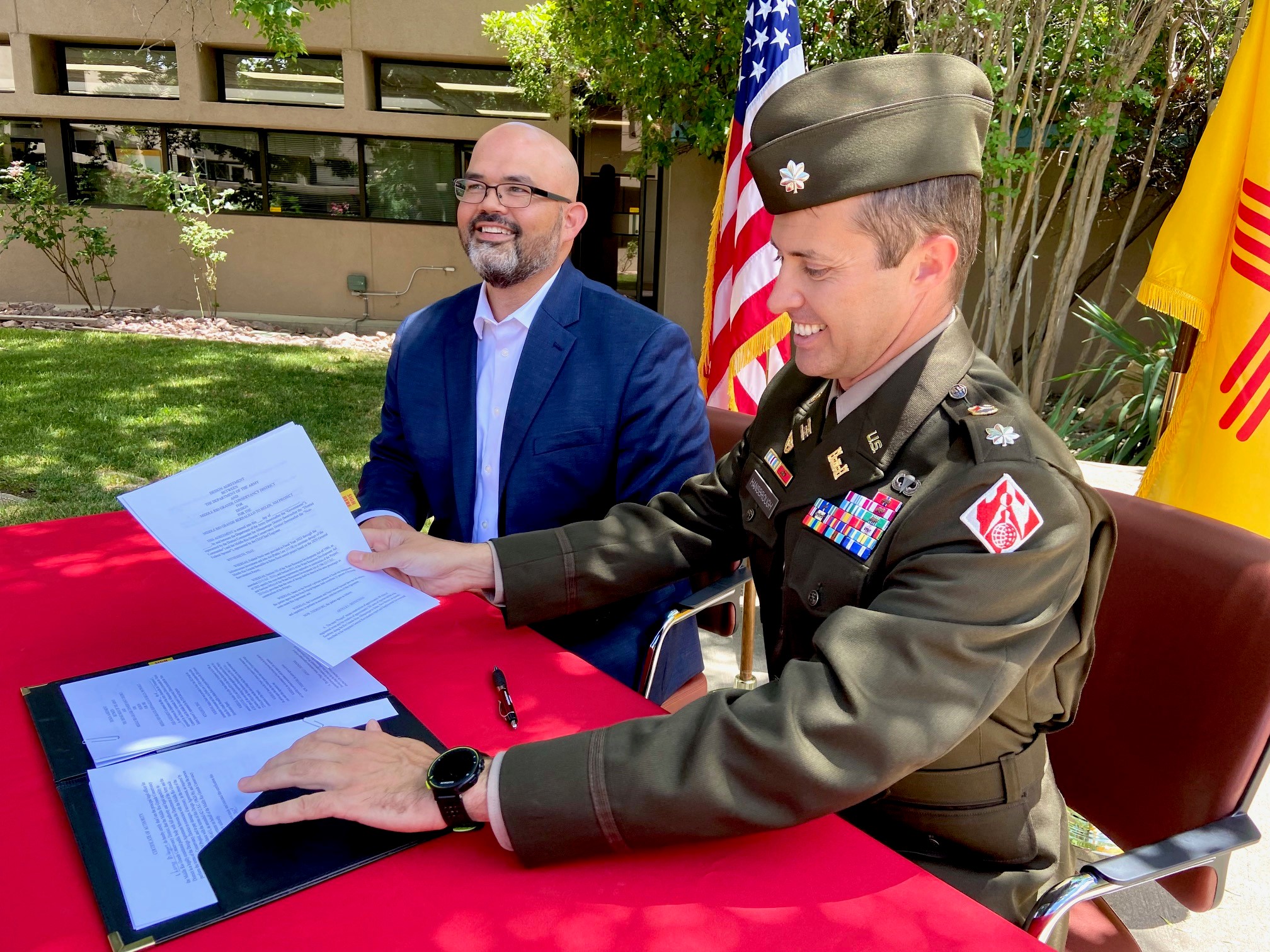 USACE’s Albuquerque District signs design agreement for Middle Rio ...