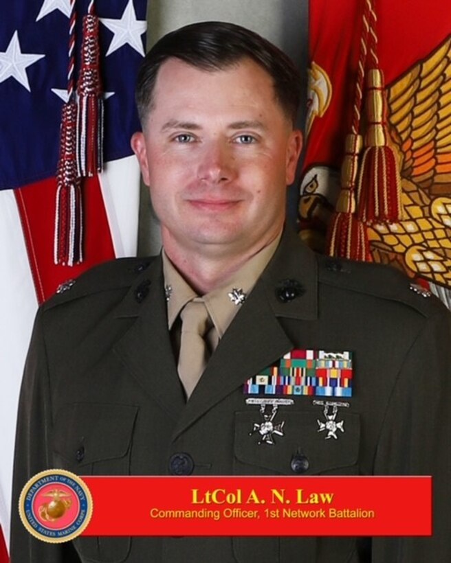 Lieutenant Colonel Adam N. Law Official Biography Photo