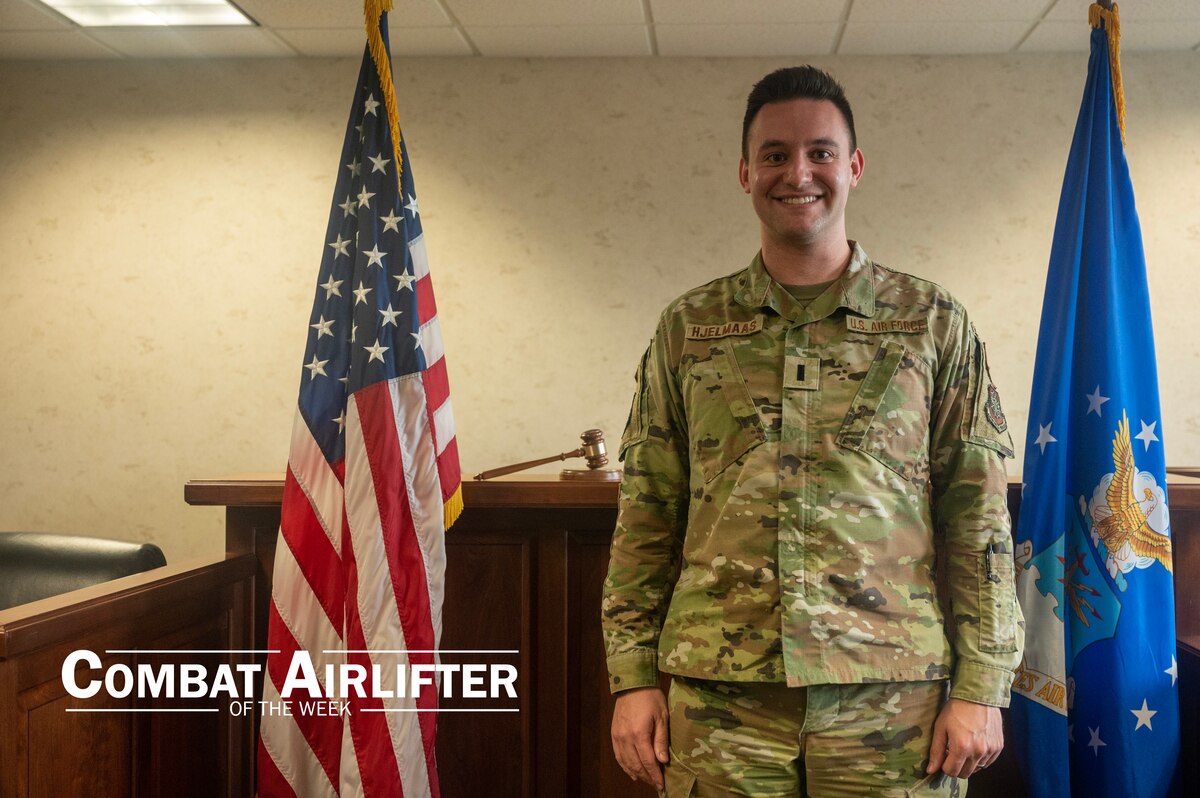 Combat Airlifter of the Week: 1st Lt. Joshua Hjelmaas > Little Rock Air ...
