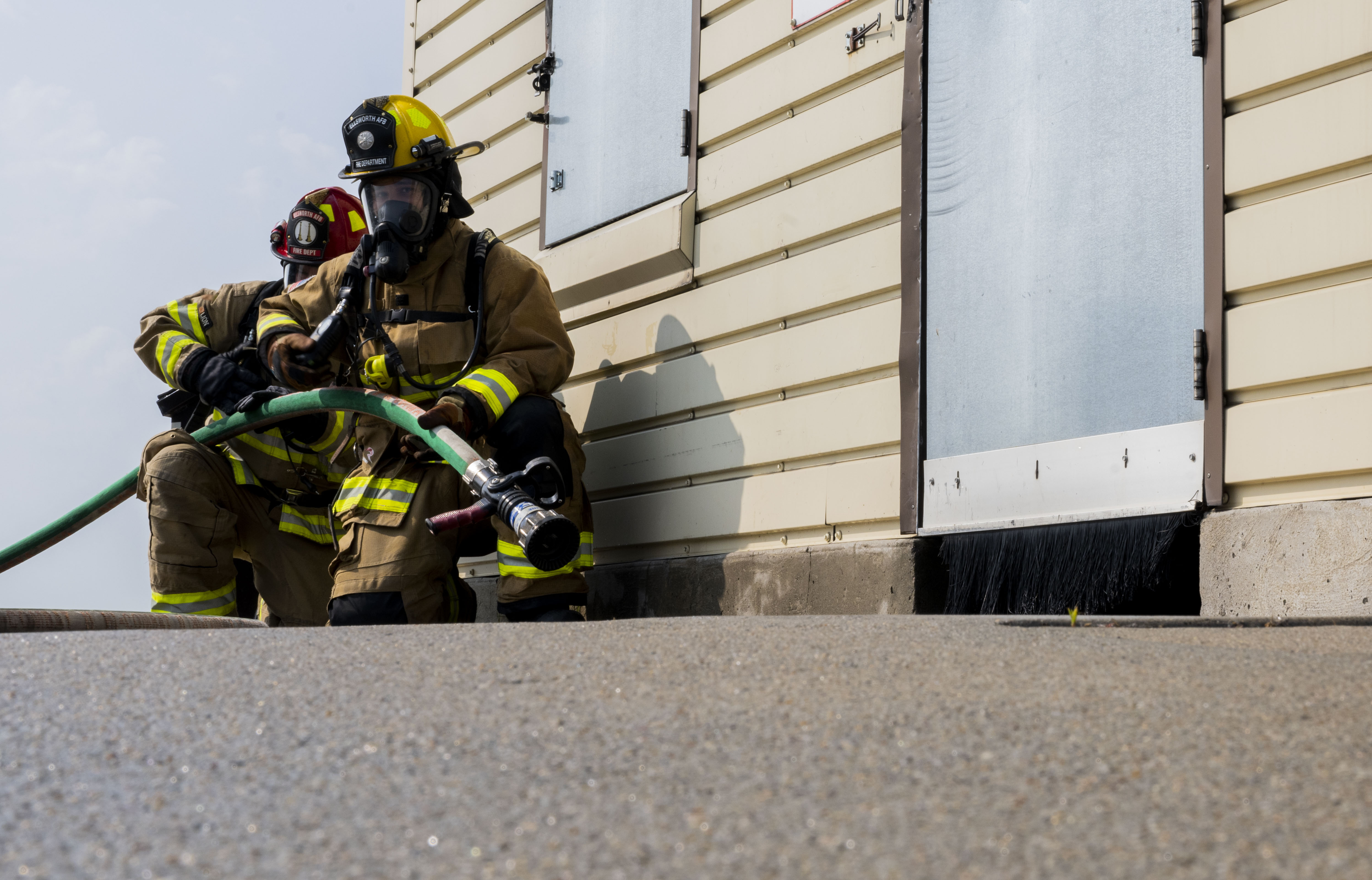 Structural Fire Exercise > Ellsworth Air Force Base > Article Display