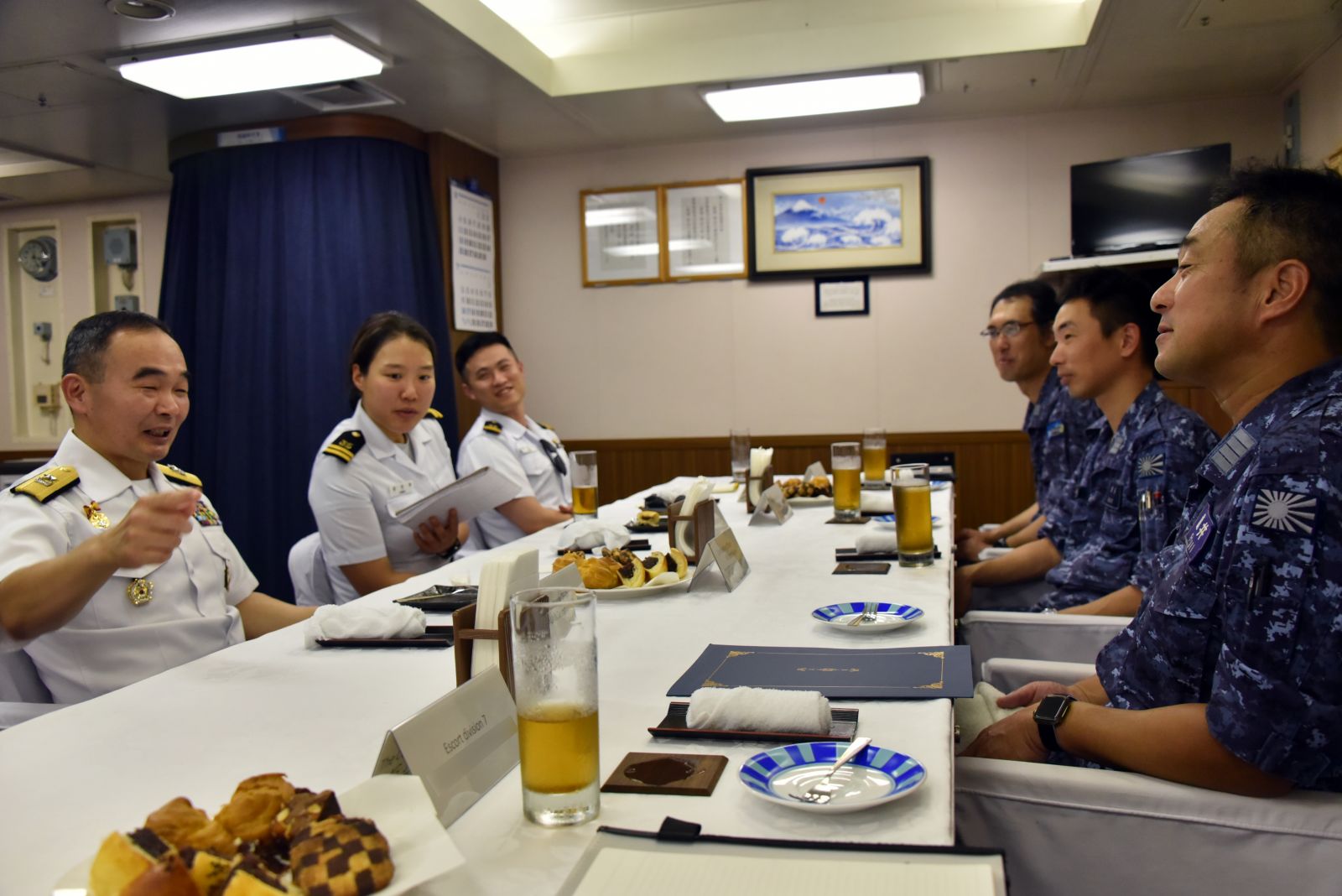 Commander of Multinational Counter-Piracy Task Force Visits Japanese ...