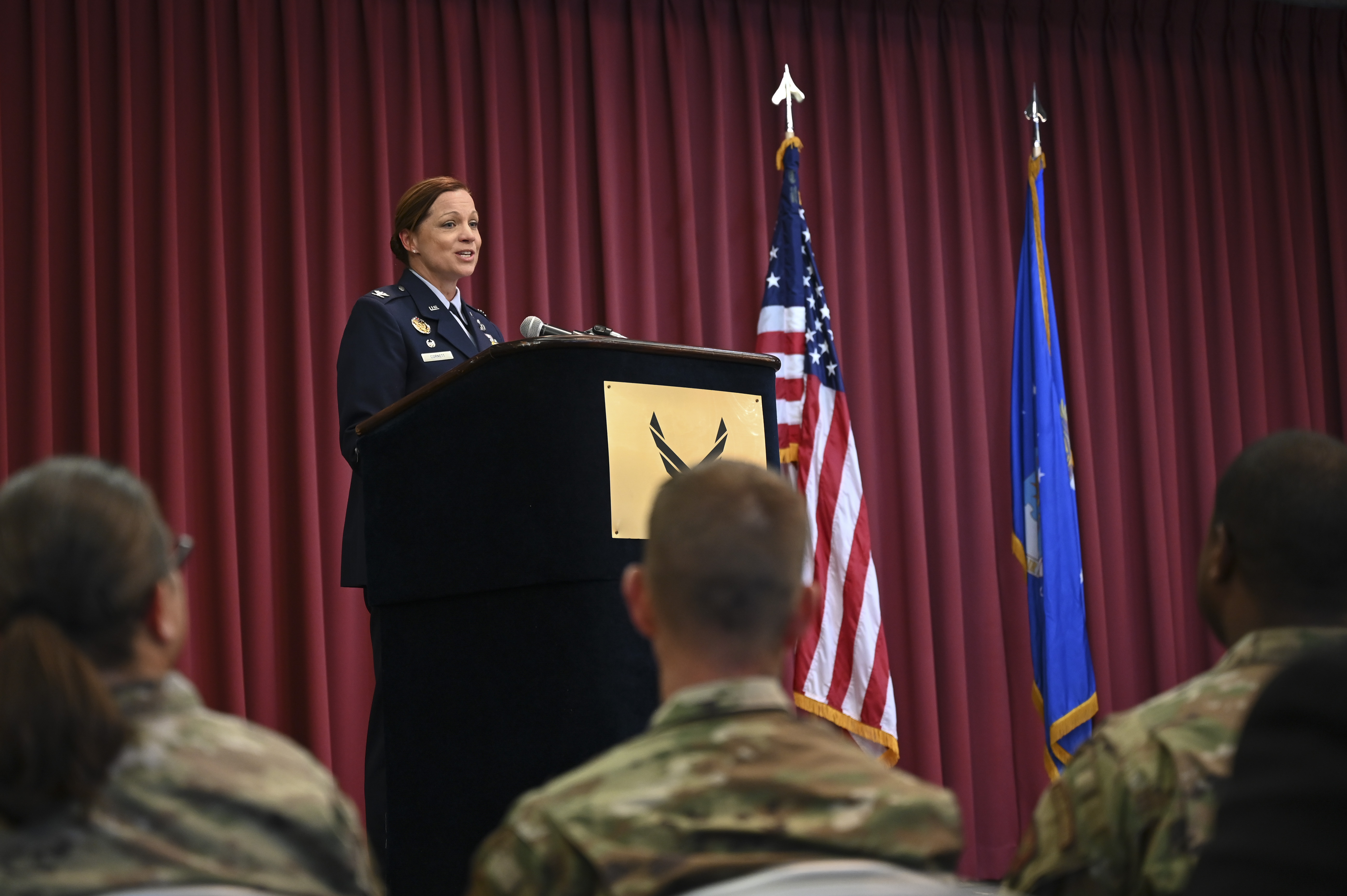 Lt. Col. Amanda Patton assumes command of the 377th FSS > Kirtland Air ...