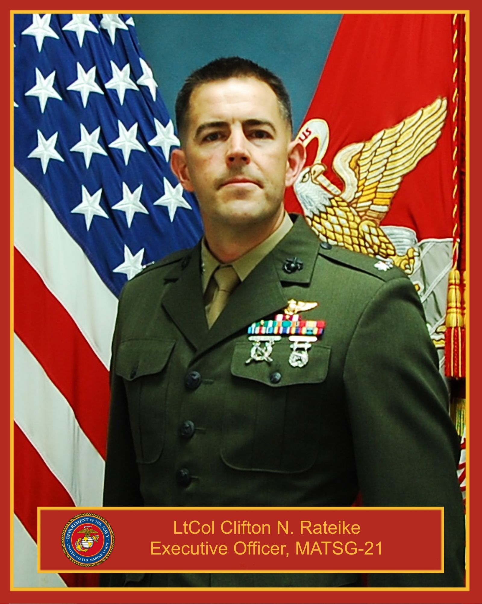 Lieutenant Colonel Clifton N. Rateike > Training Command > Biography
