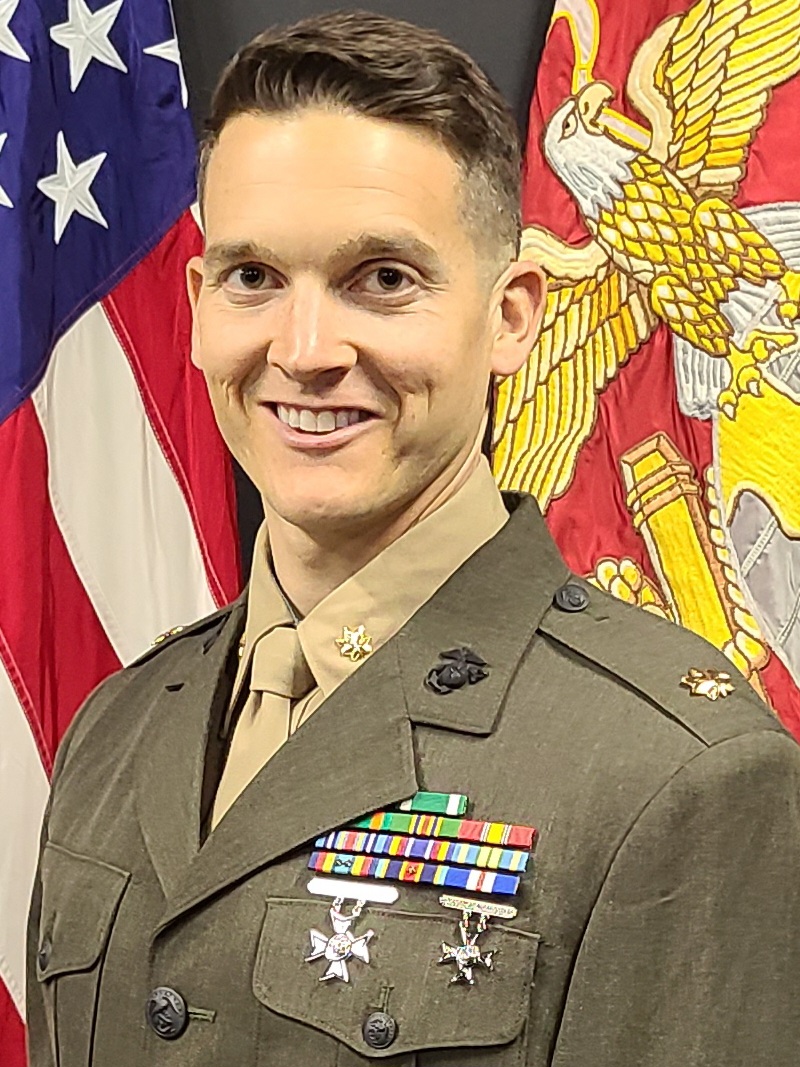 Company Commander > U.S. Marine Corps Forces Reserve > Biography
