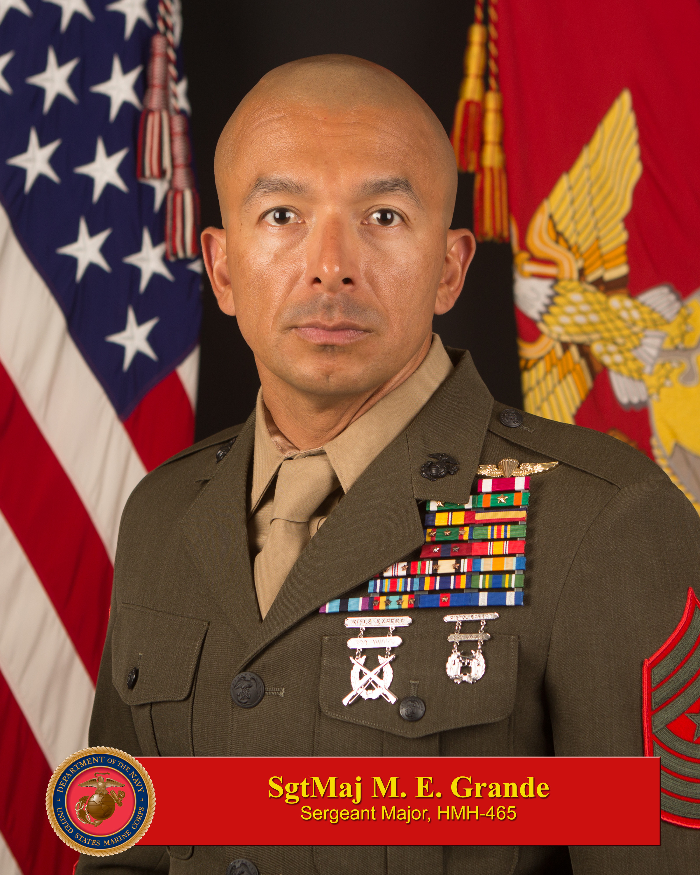 Sergeant Major Marine Heavy Helicopter Squadron 465 3rd Marine