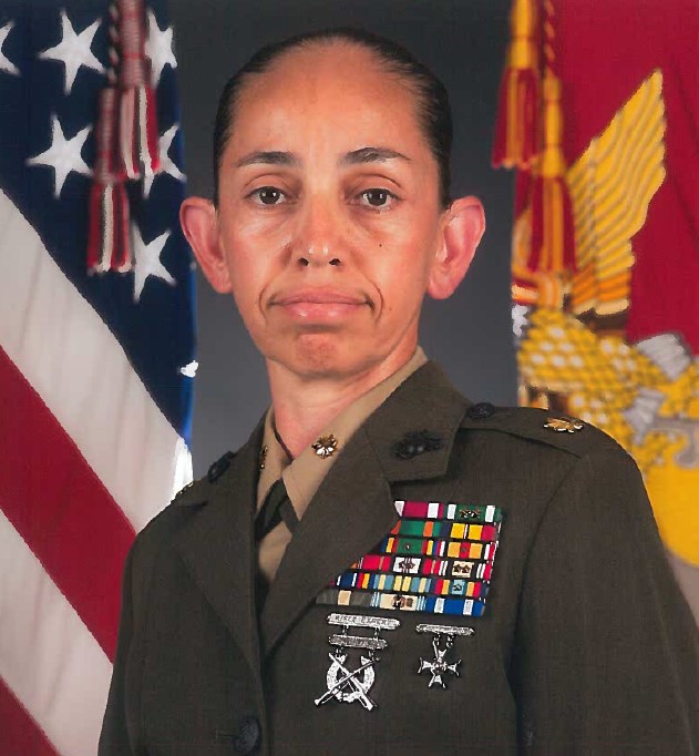 Major Elizabeth Amezcua > 3rd Marine Aircraft Wing > Biography