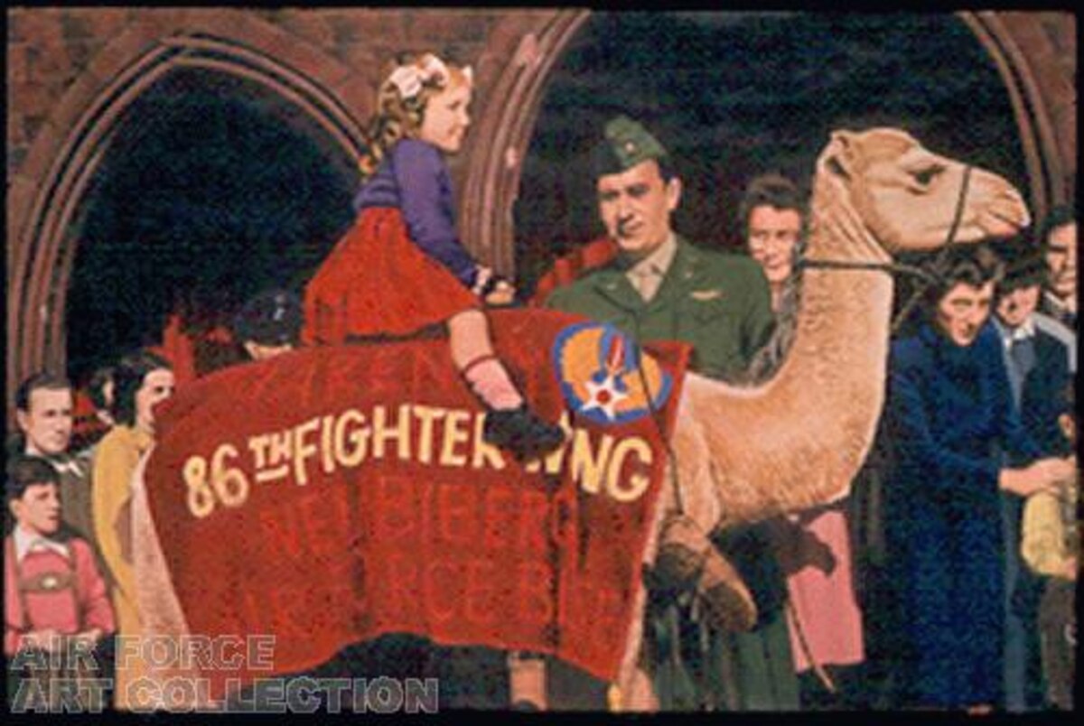 86th AW history: The Berlin Airlift > Ramstein Air Base > Display