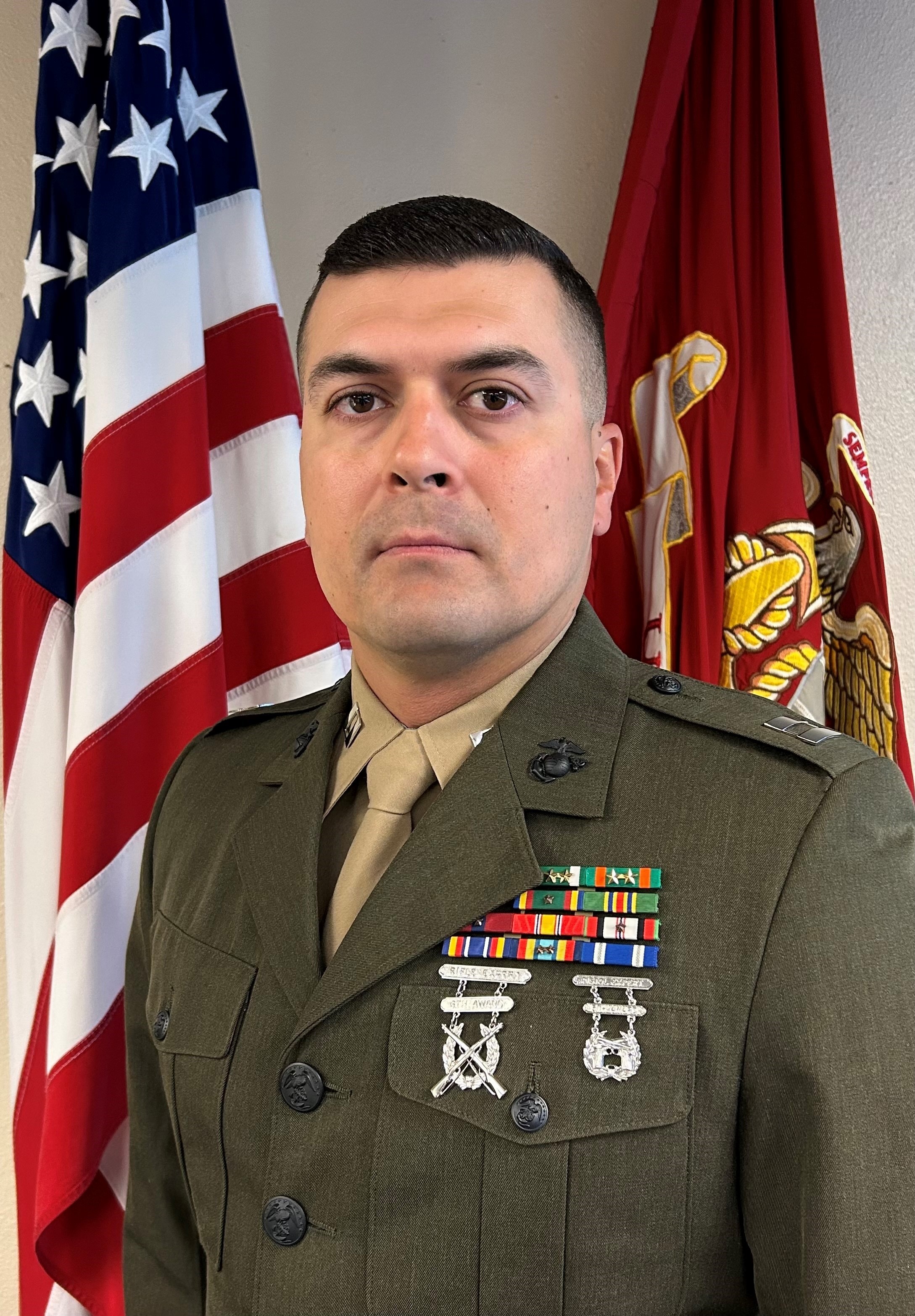 Inspector - Instructor > U.S. Marine Corps Forces Reserve > Biography
