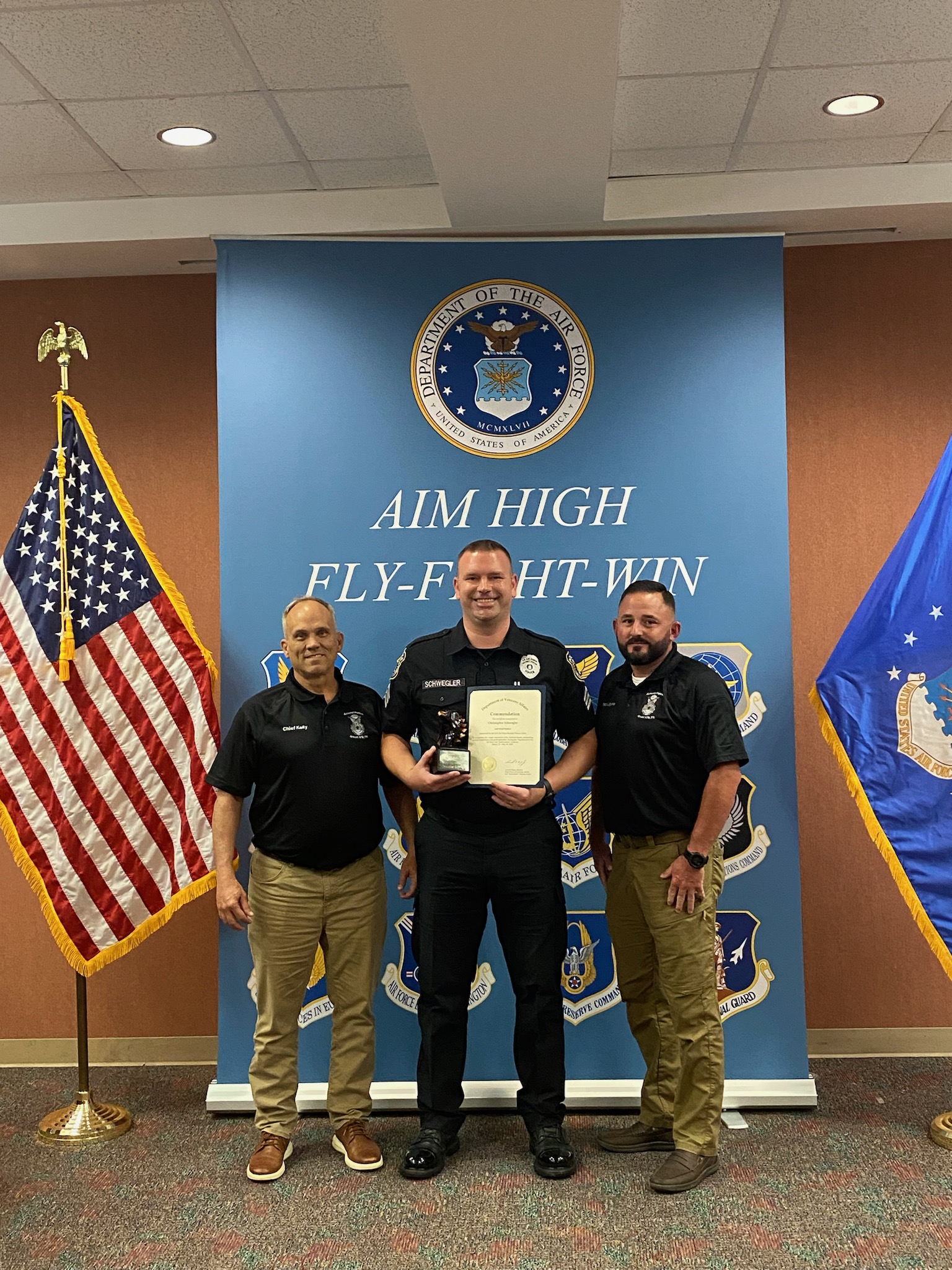 Arnold AFB Police officer named “Top Performer” in class at Air Force ...