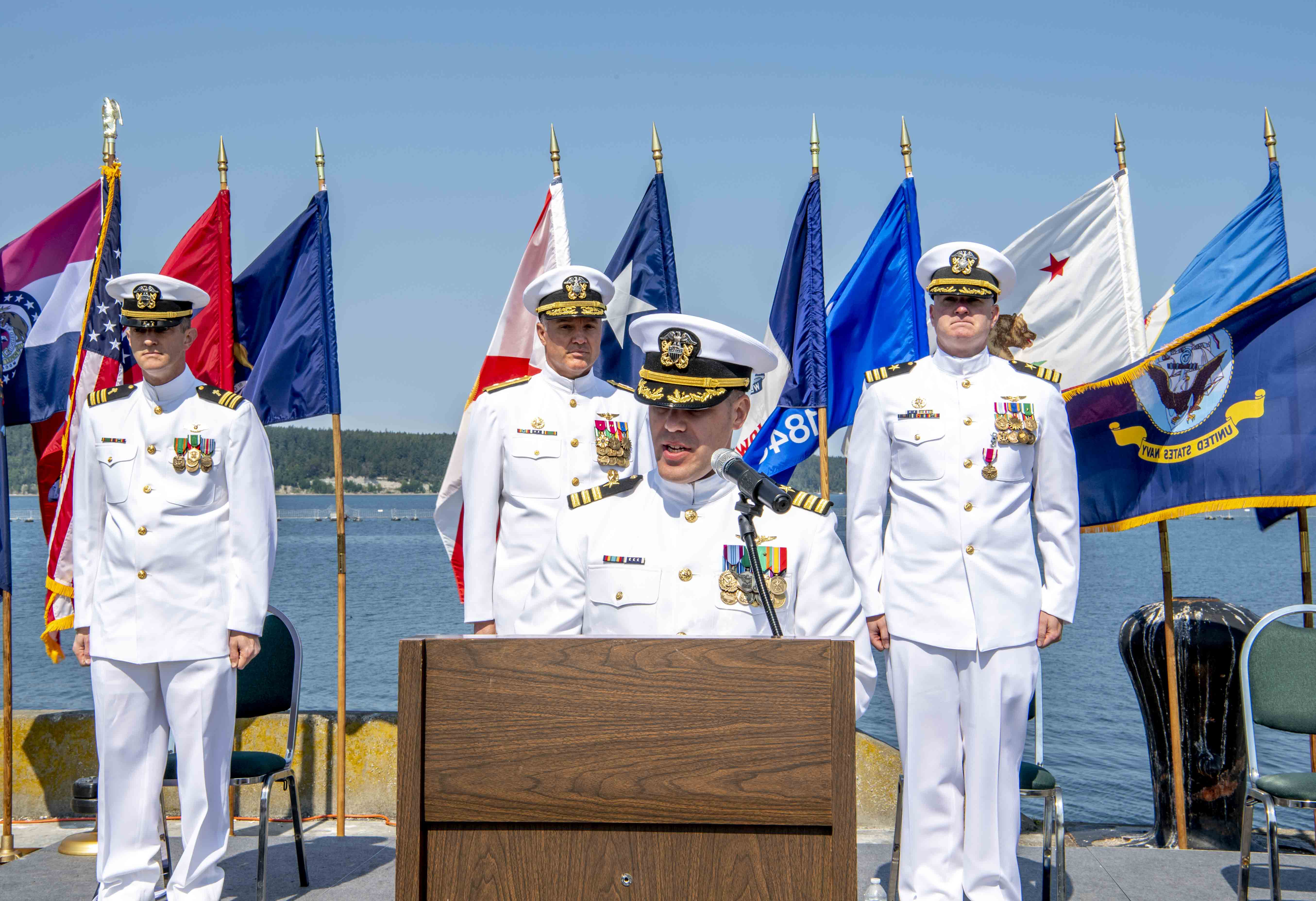 Naval Magazine Indian Island Holds Change of Command > Commander, Navy ...