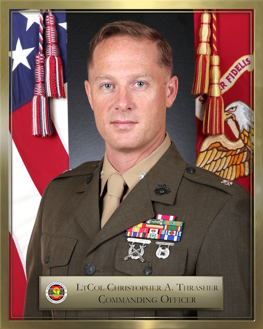 Lieutenant Colonel Christopher A. Thrasher > 3d Marine Logistics Group ...