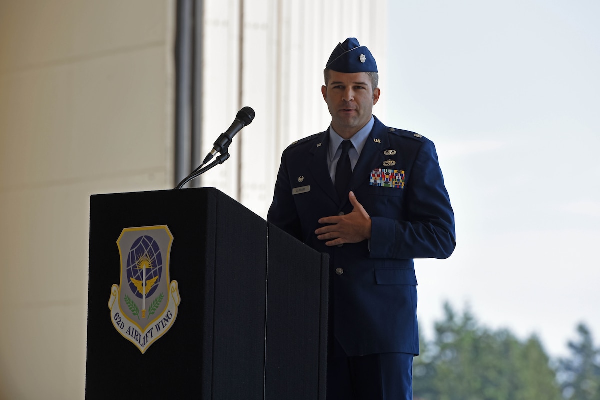 62d Aircraft Maintenance Squadron welcomes new commander > Team McChord ...