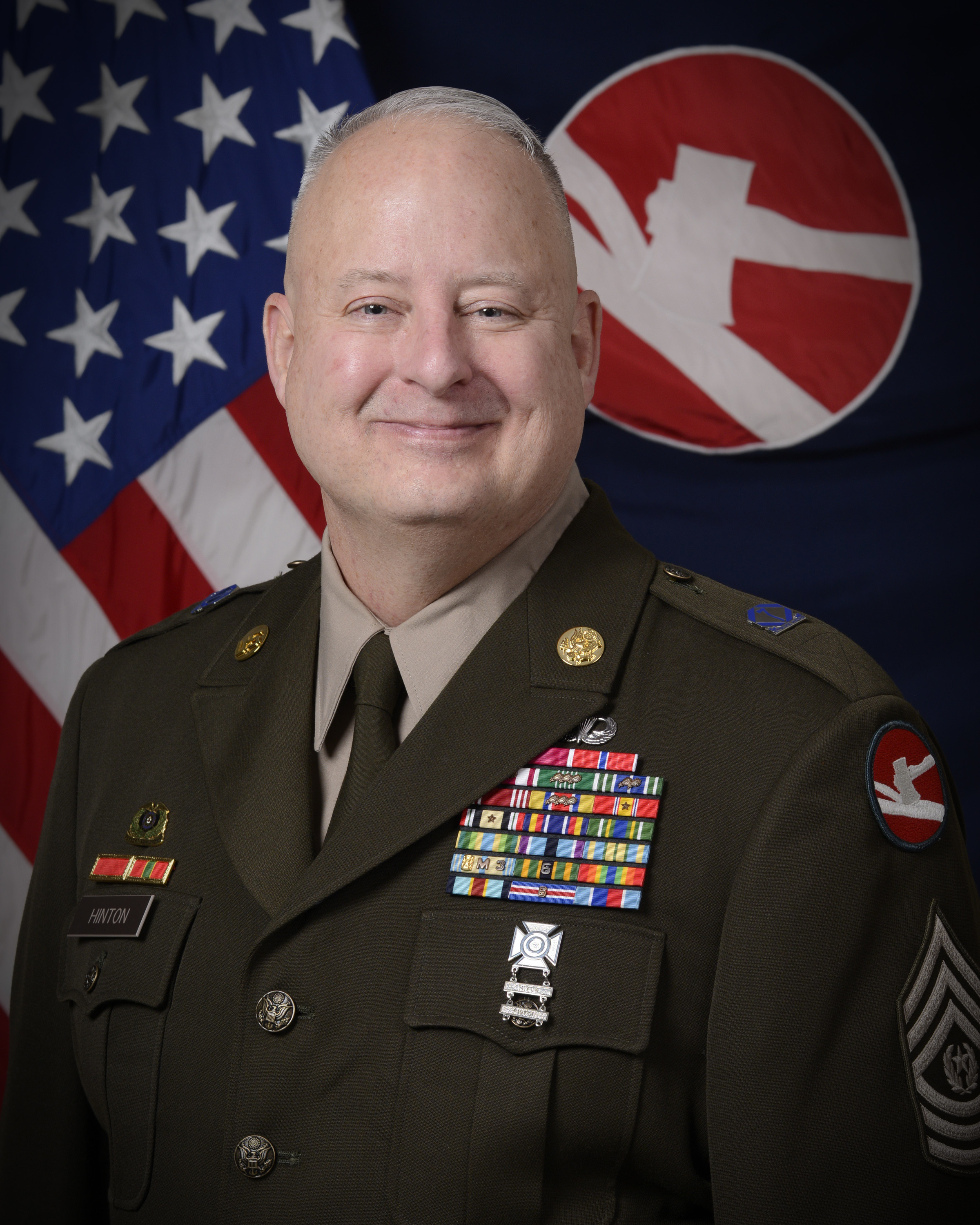 Command Sgt. Maj. Scott Hinton