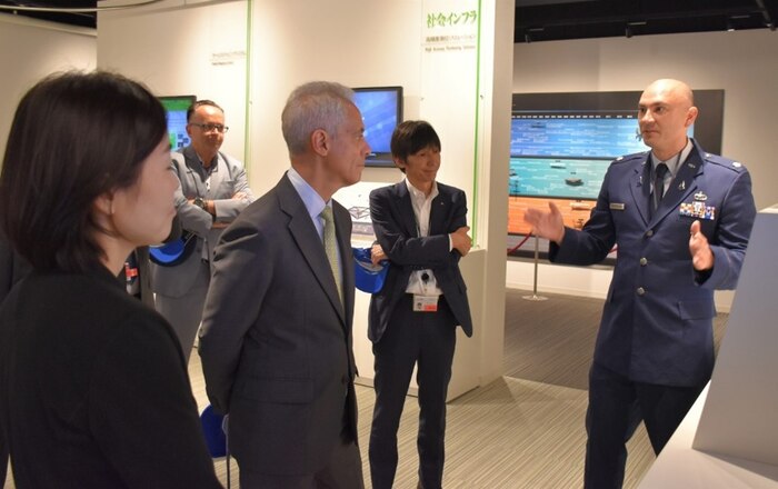 U.S. Ambassador to Japan visits QZSS-HP Site