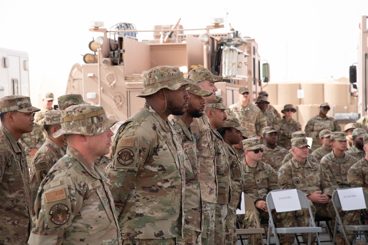 Team PSAB holds joint NCO induction ceremony > U.S. Air Forces Central ...