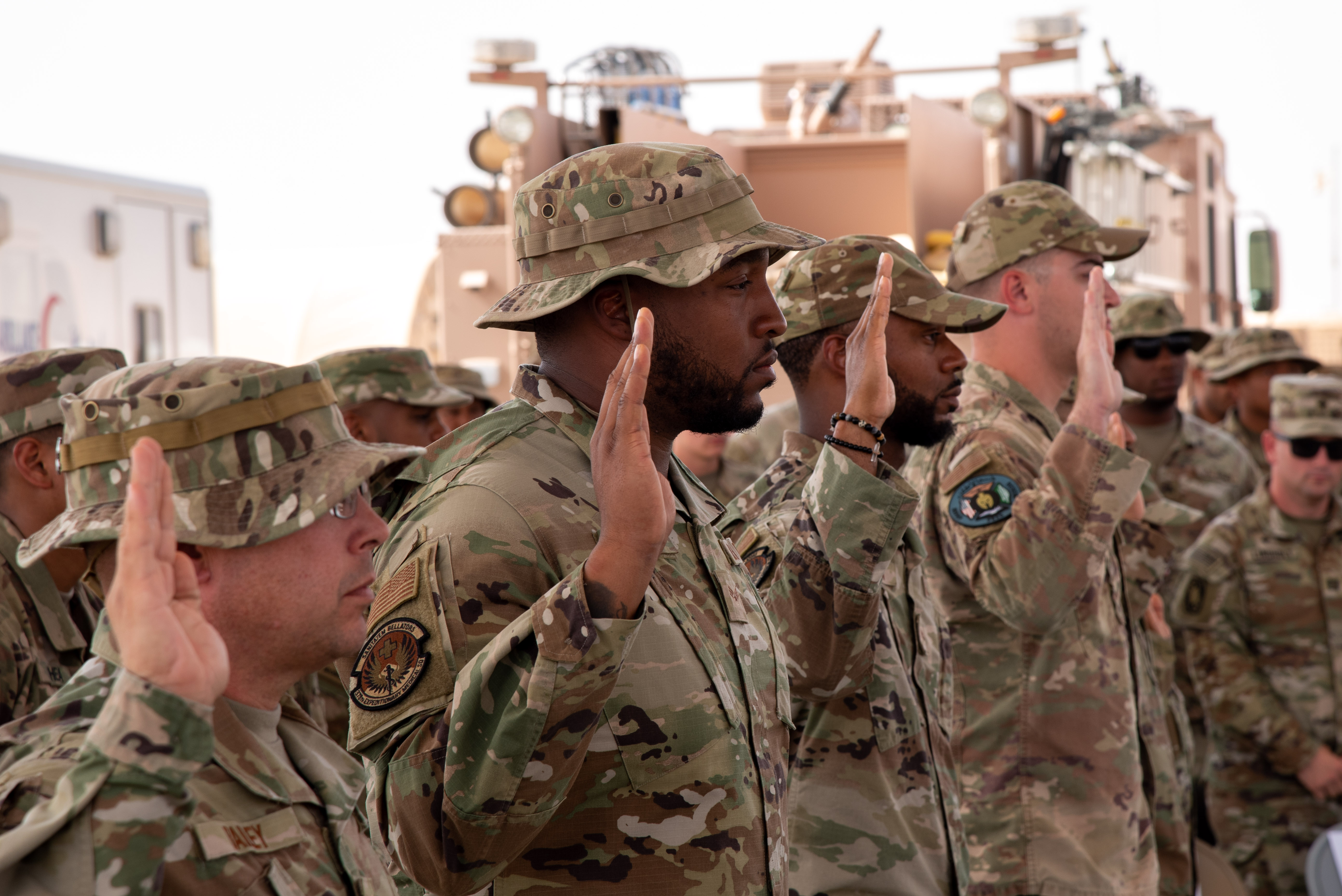 Team PSAB holds joint NCO induction ceremony > U.S. Air Forces Central ...