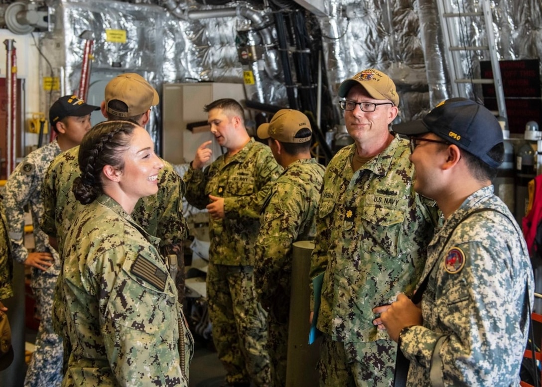 USS MANCHESTER (LCS 14) HOLDS EXERCISE PACIFIC GRIFFIN 2023 OPERATIONAL ...