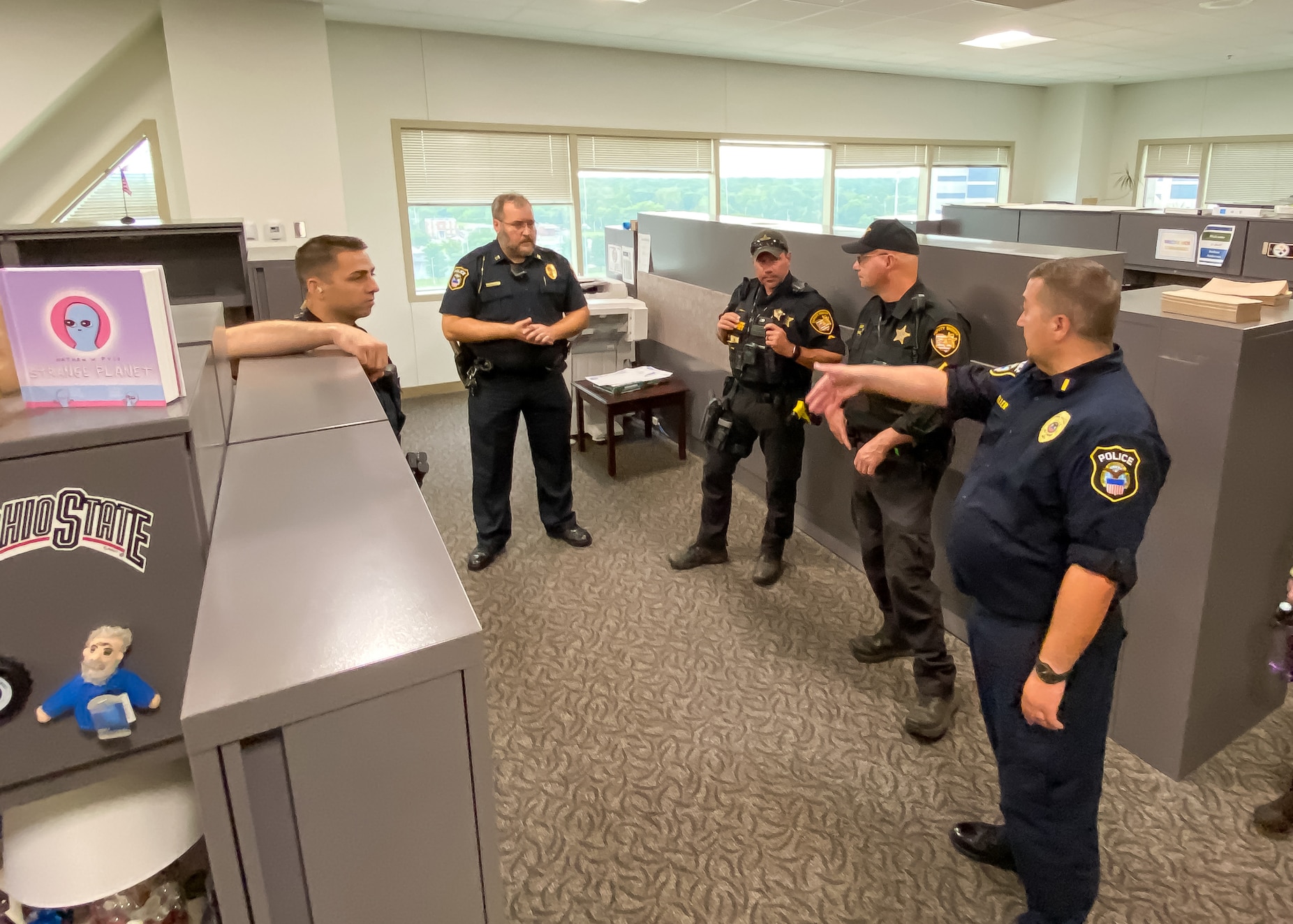 DLA Police collaborates with local law enforcement agencies